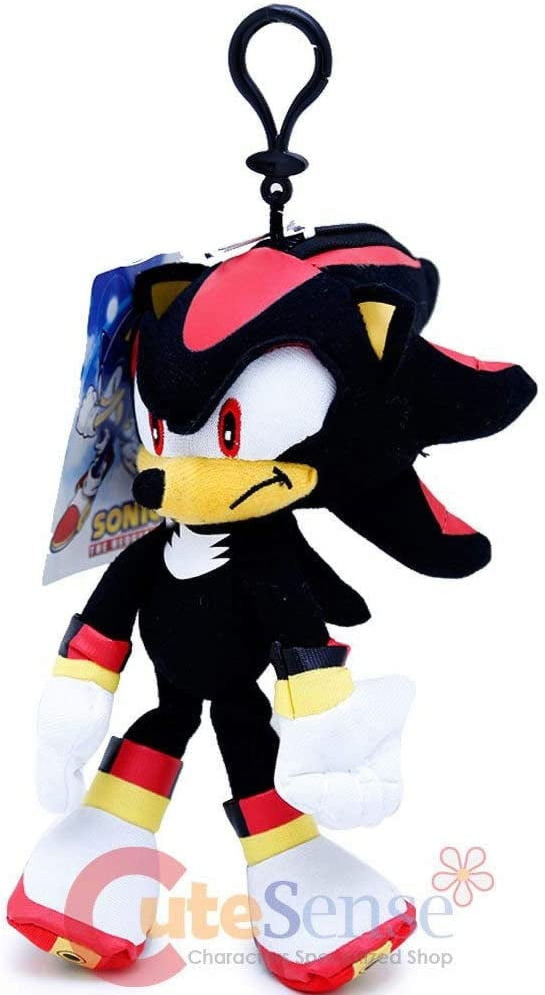 Sonic the Hedgehog - Shadow Plushie Stuffed Animal Toy Key Chain 8 ...