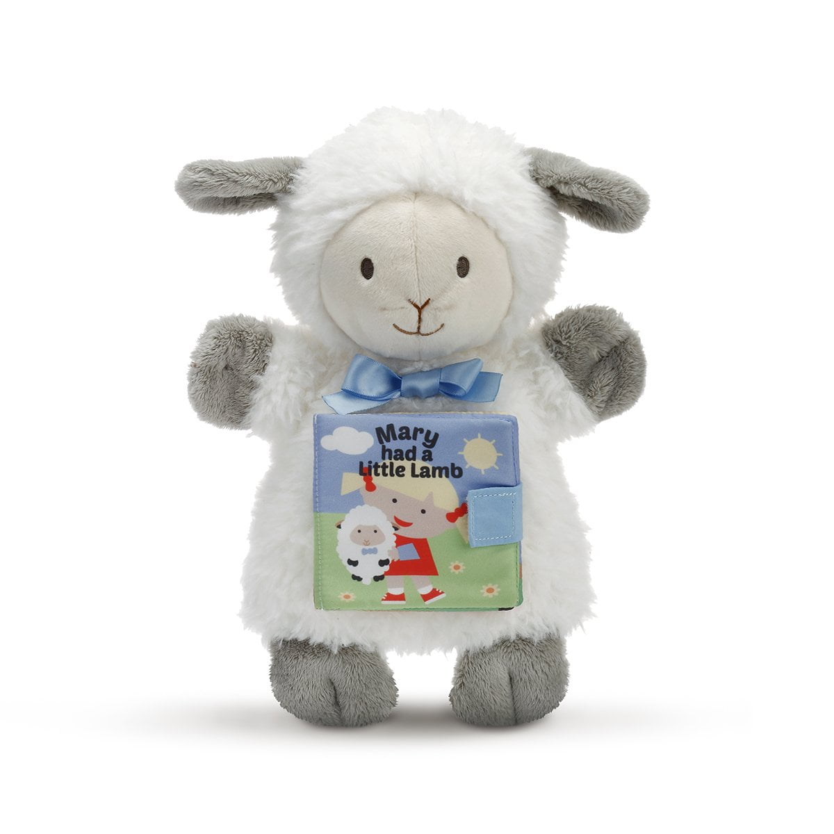 Plush Mary Had A Little Lamb Puppet Fabric Story Time Nat & Jules 5004700458 - Walmart.com