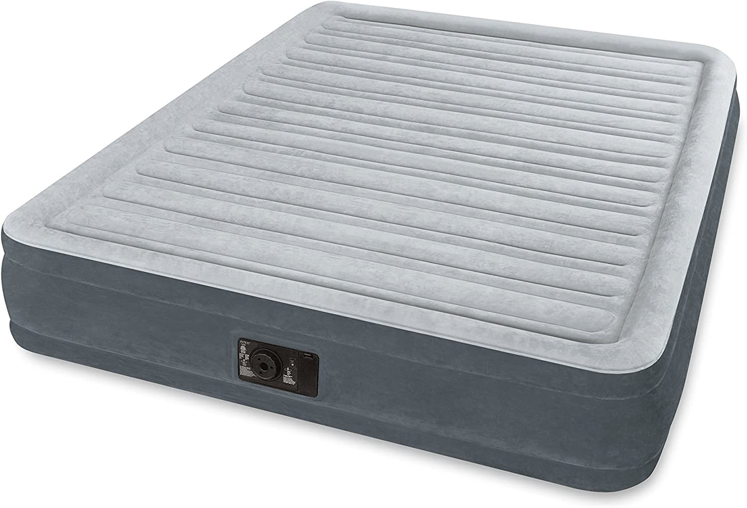 Plush Mid Rise Airbed with Built-in Electric Pump, Bed Height 13 ...