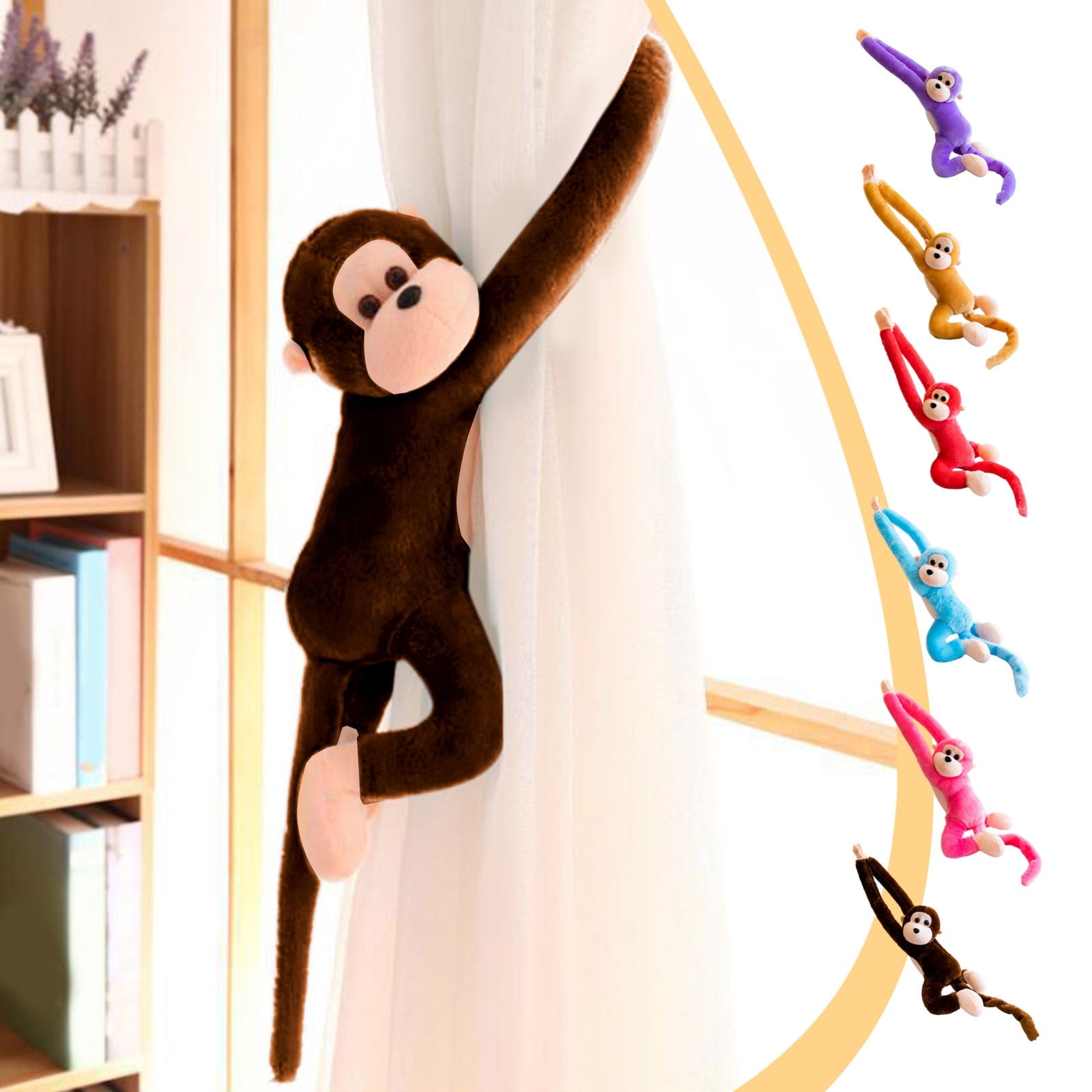 Plush Monkey under $5! Xqxayjr Long Arm Plush Monkey Toy, Hanging Doll ...