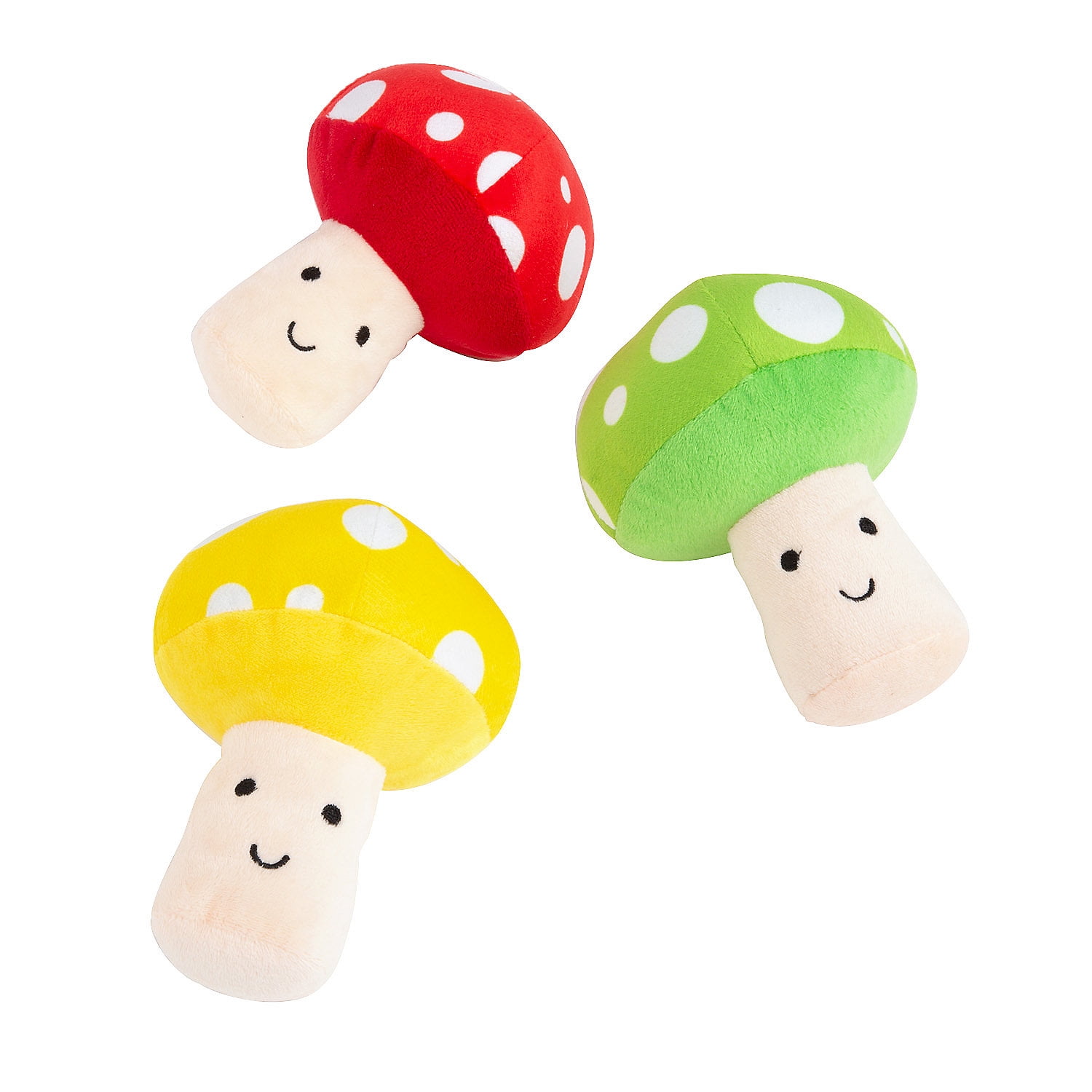 Plush Mushrooms - 12 Pieces - Walmart.com