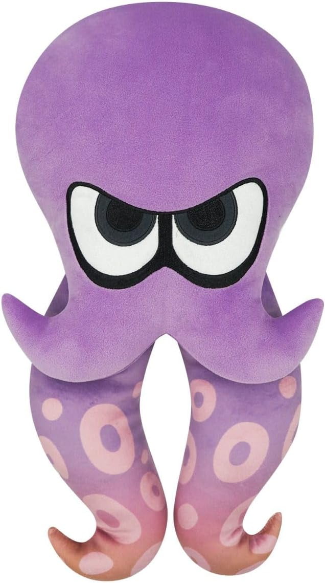 Plush - Splatoon - Inkling Octopus Purple 16" Toy Doll Licensed ...
