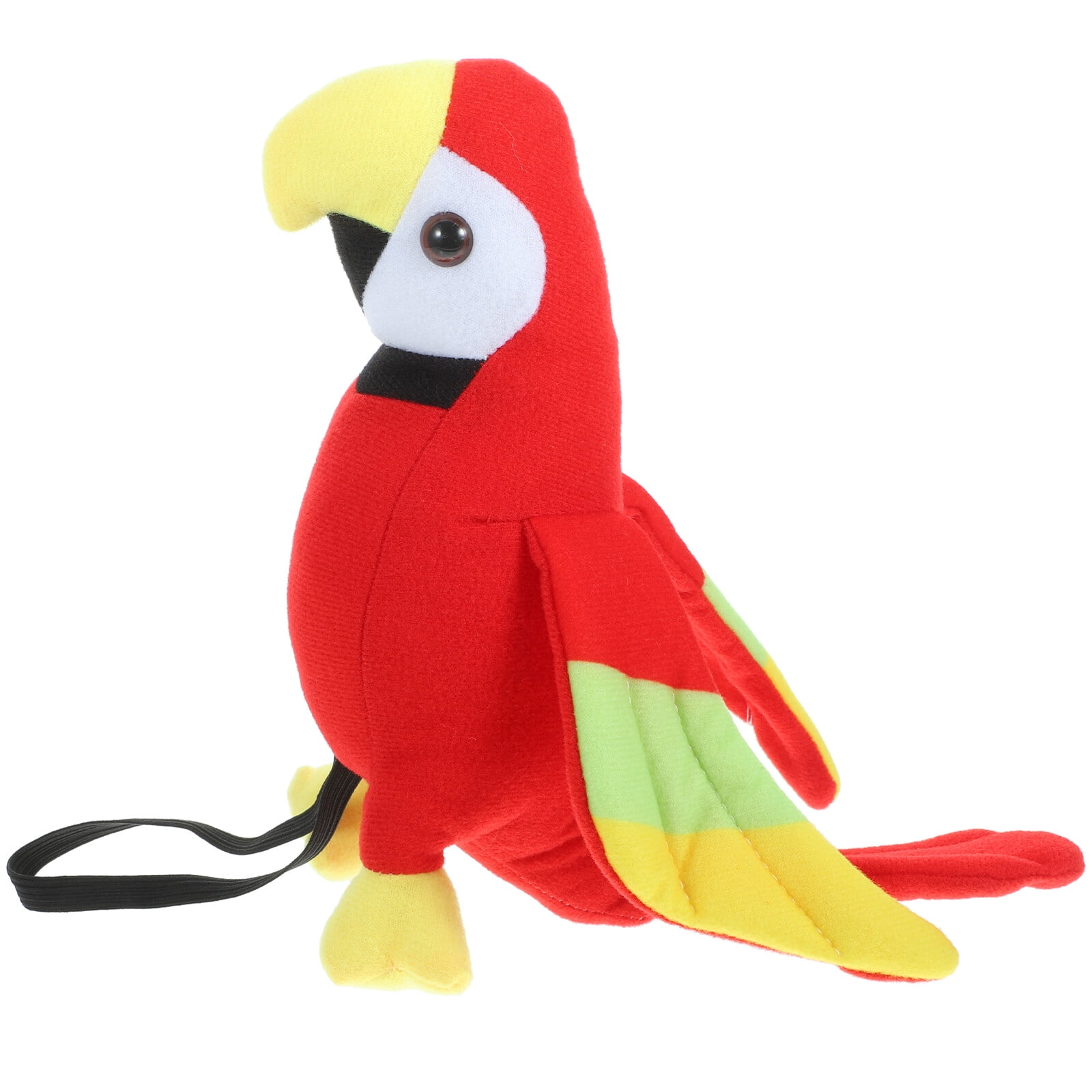 Plush Parrot On Shoulder Adorable Cartoon Stuffed Parrot Kids Pirate ...