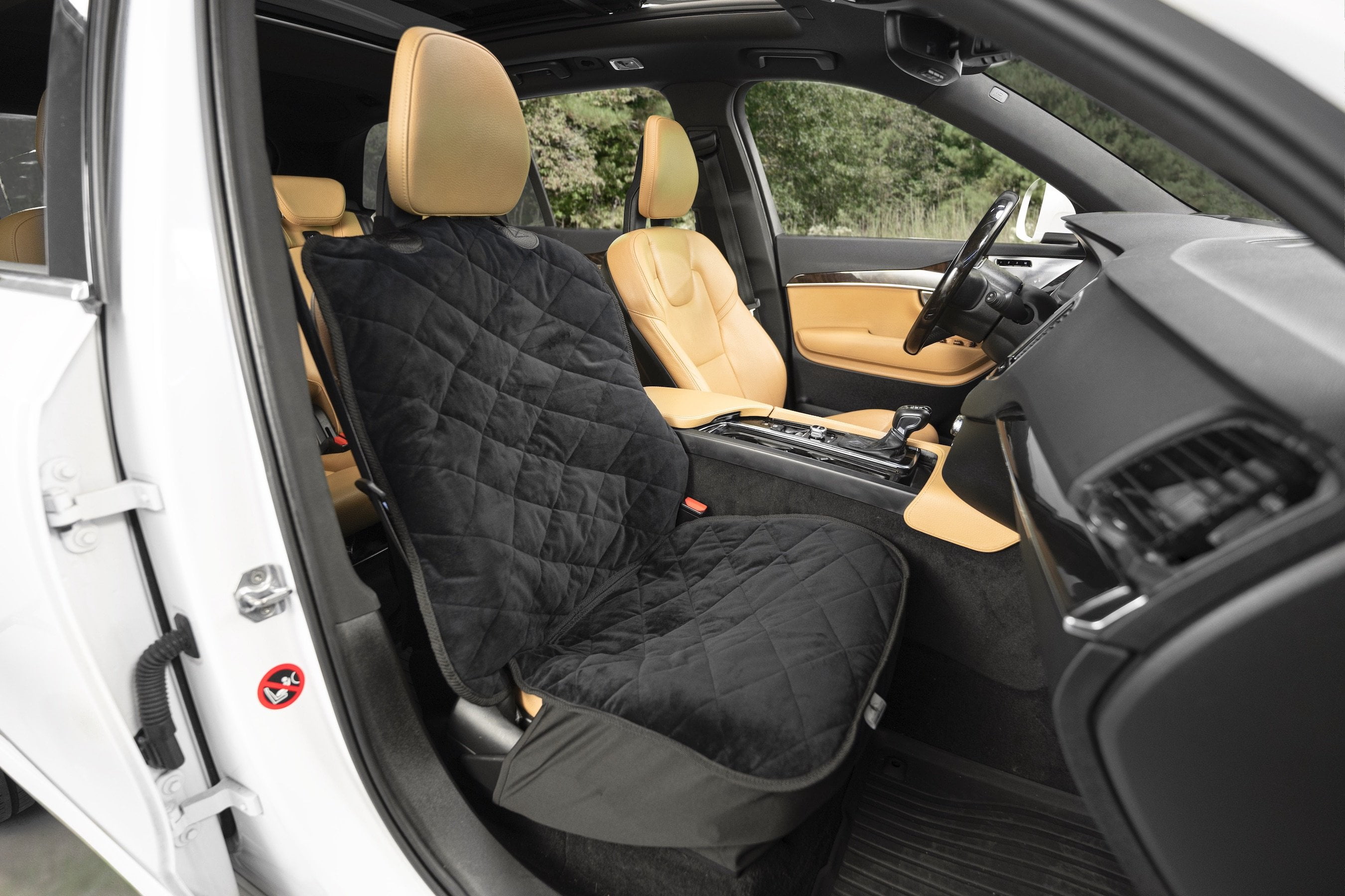 Plush Paws Luxury Velvet Waterproof Nonslip Scratchproof Bucket Car ...