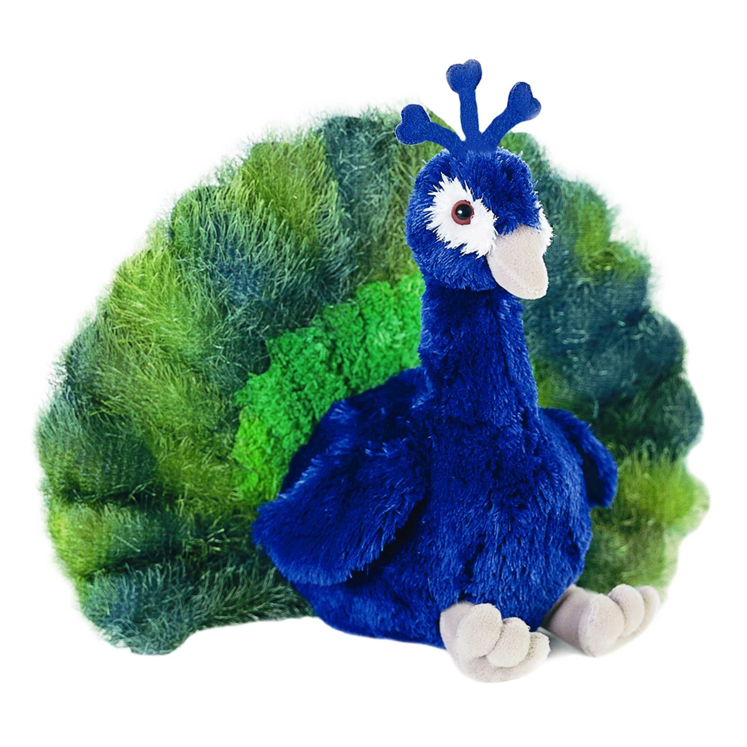 Plush Perry Peacock 12" by Aurora - 6860-AR - Walmart.com
