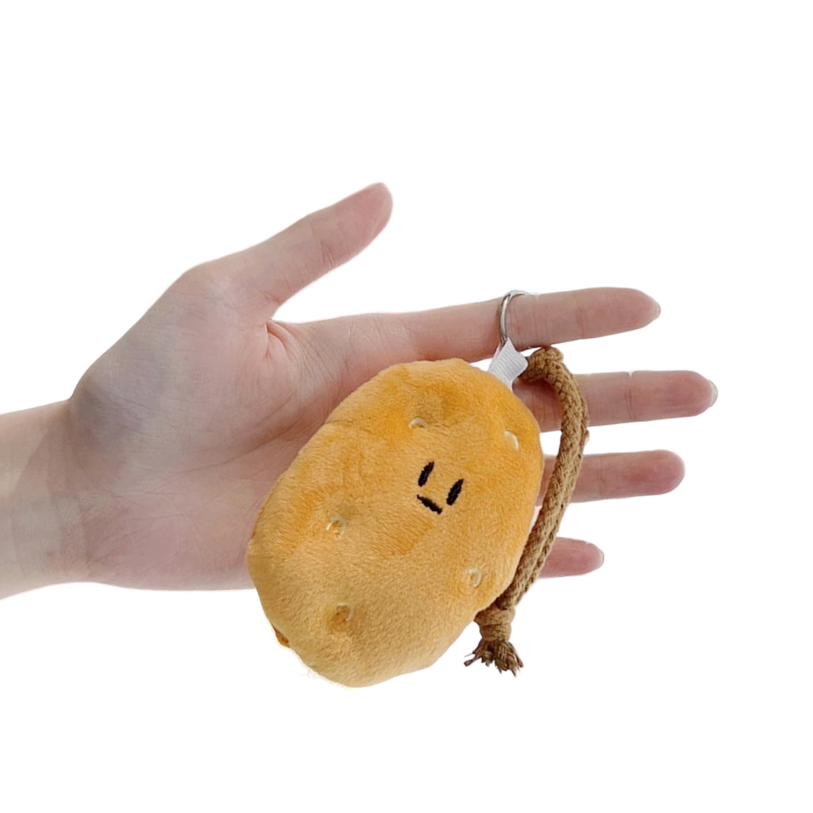 Plush Potato Keychain Delicate Potato Pendant Cuteness Bag Pendant ...