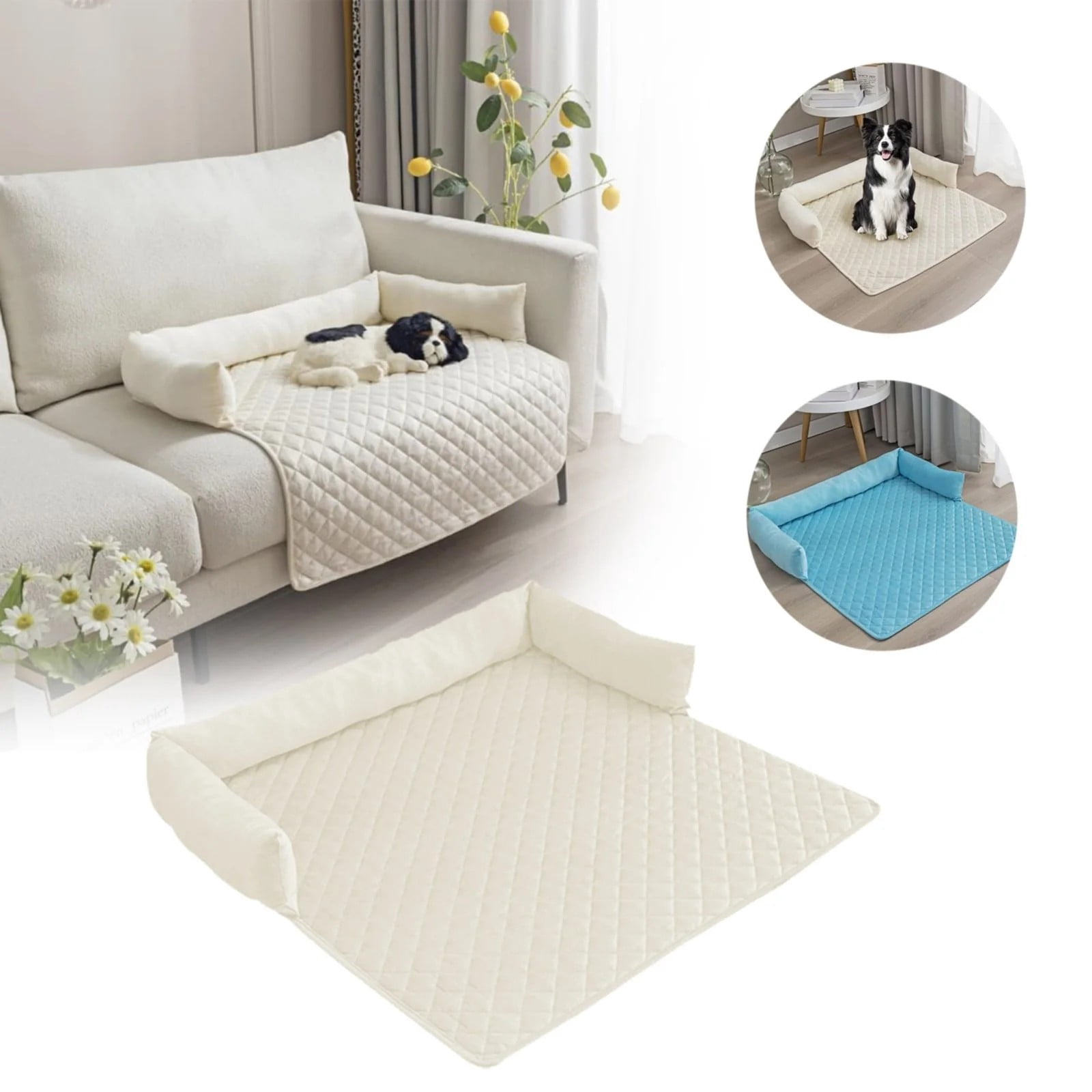 Plush Puppy Pads Washable Detachable for Potty Training Dog Training 75 ...