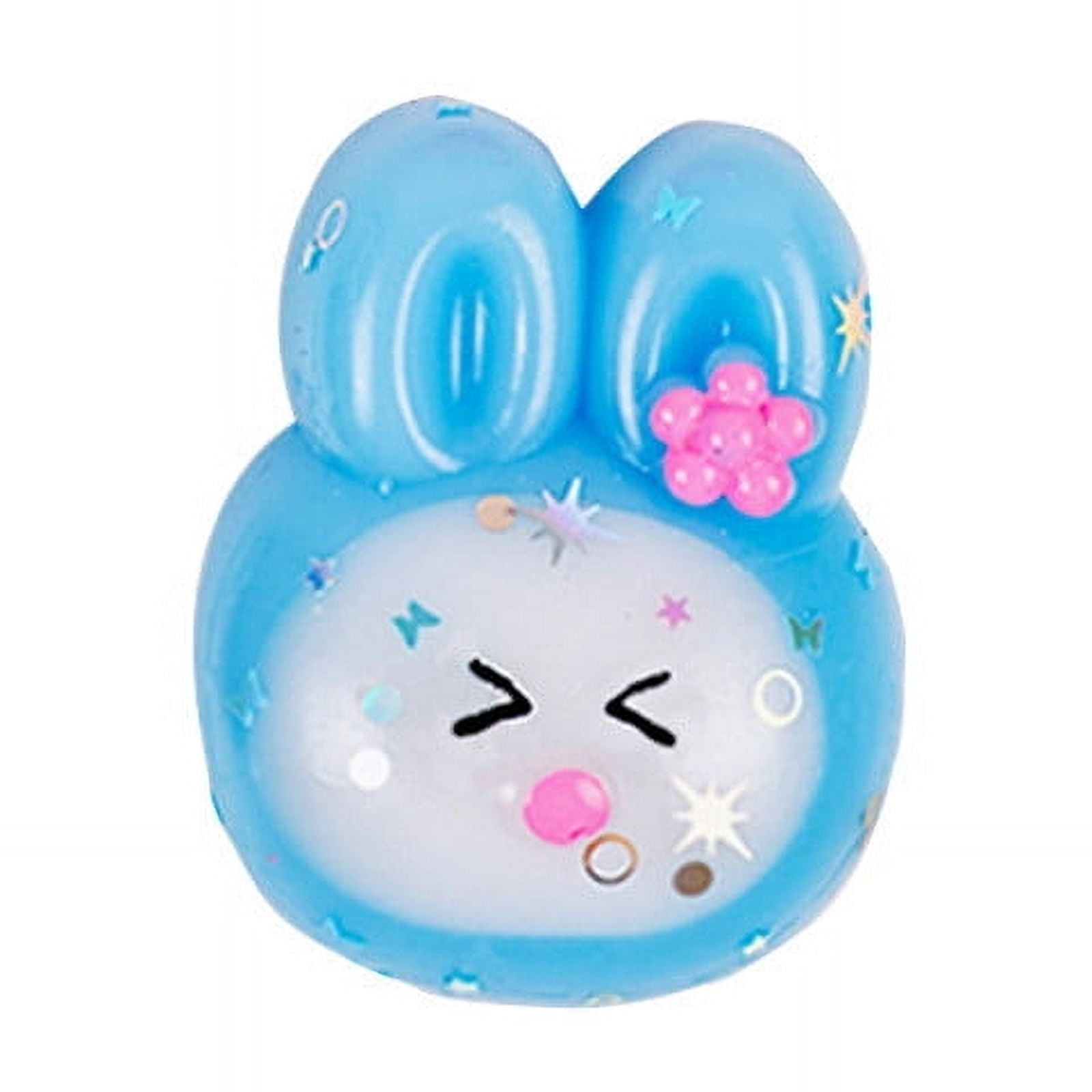 Plush Rabbit Squeeze Toy | Soft TPR Material Stress Relief Fidget ...