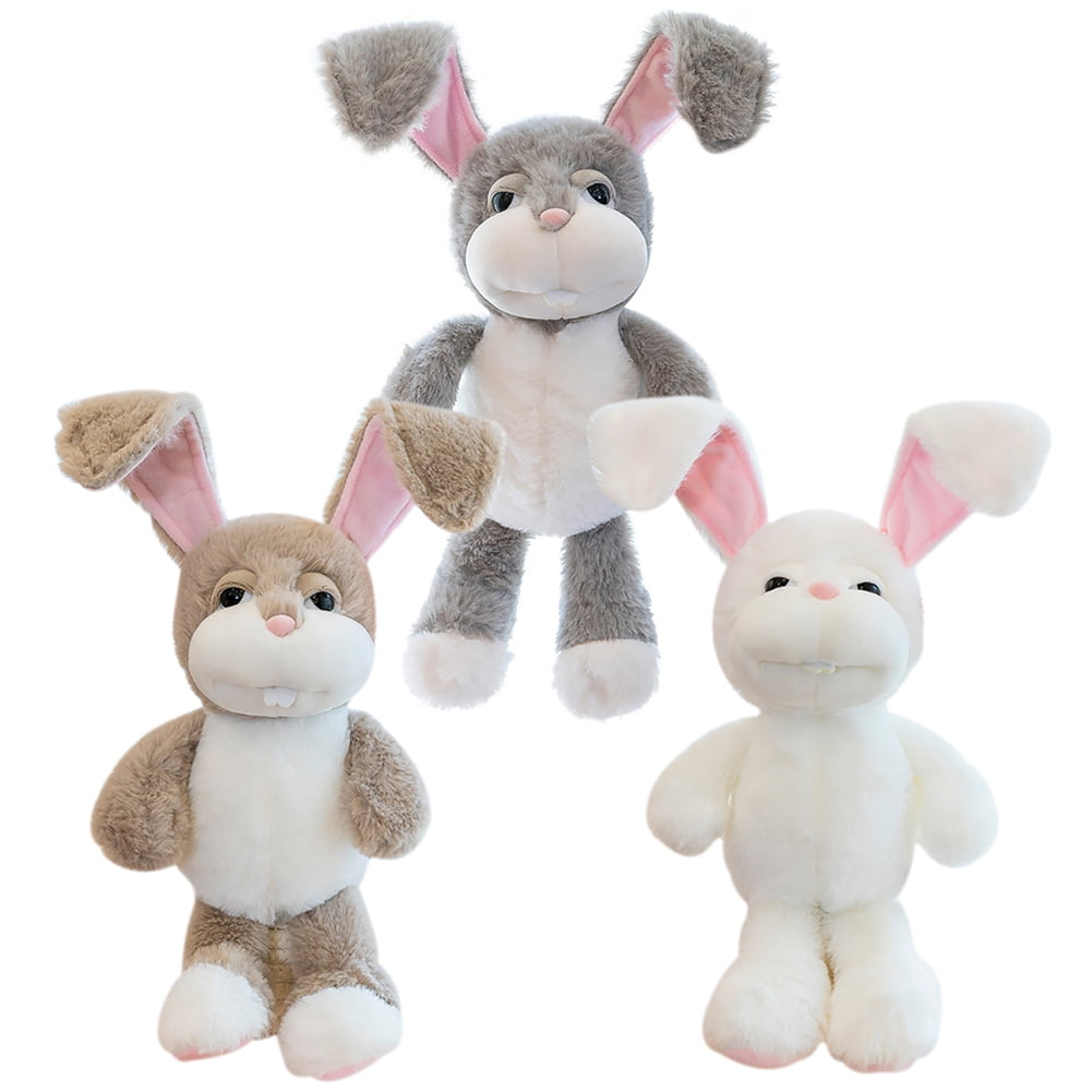 Plush Rabbit Stuffed Animal Rabbit Padded Ears Bedtime Friends Toy Gift ...