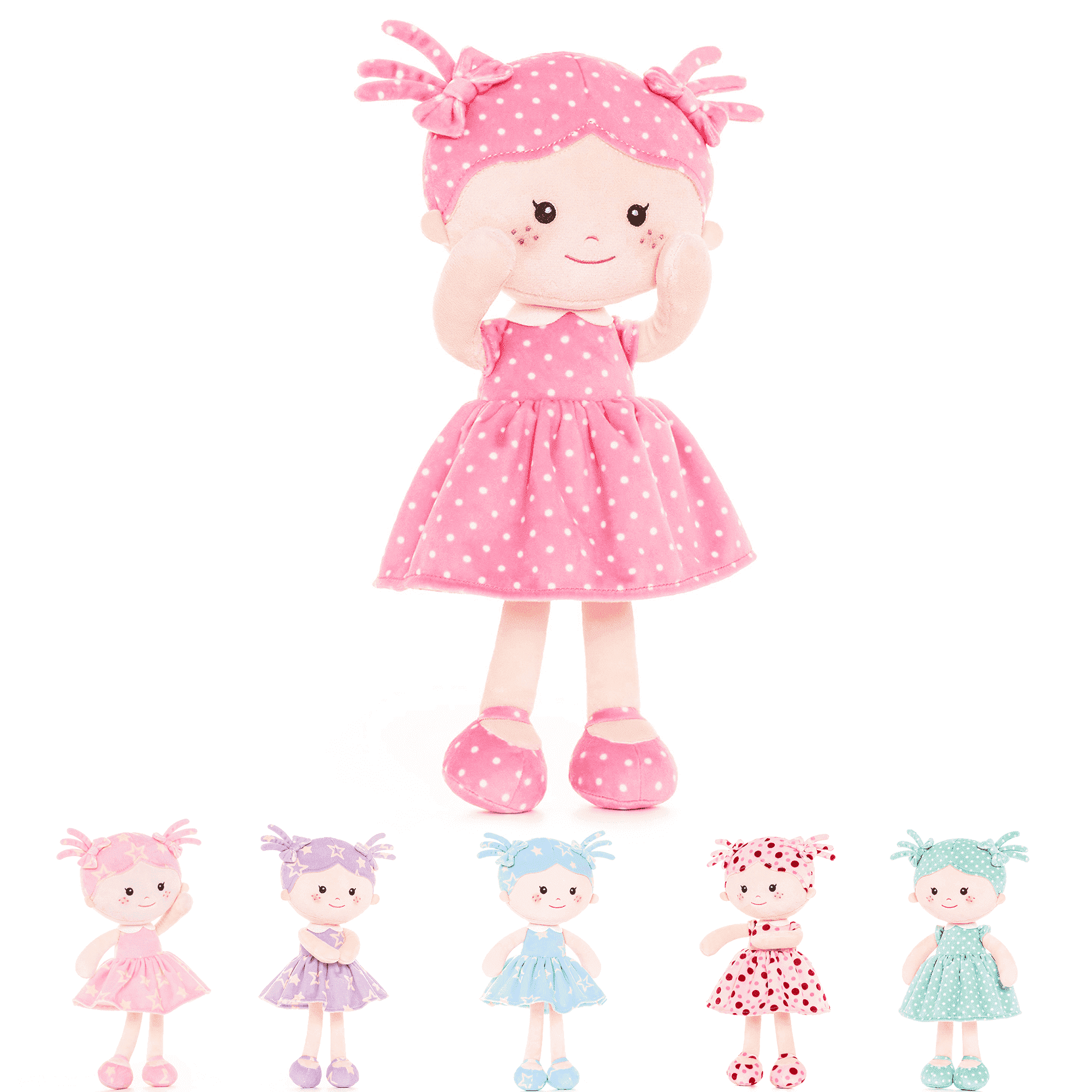 Plush Rag Doll Sleeping Cuddle Buddy Doll Soft Baby Doll for Girls ...