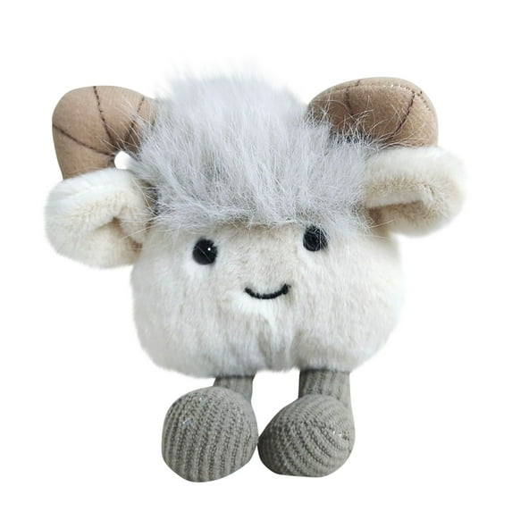 Plush Ram Stuffed Animal Toy Soft Cuddly Lamb Plushie for Kids and ...