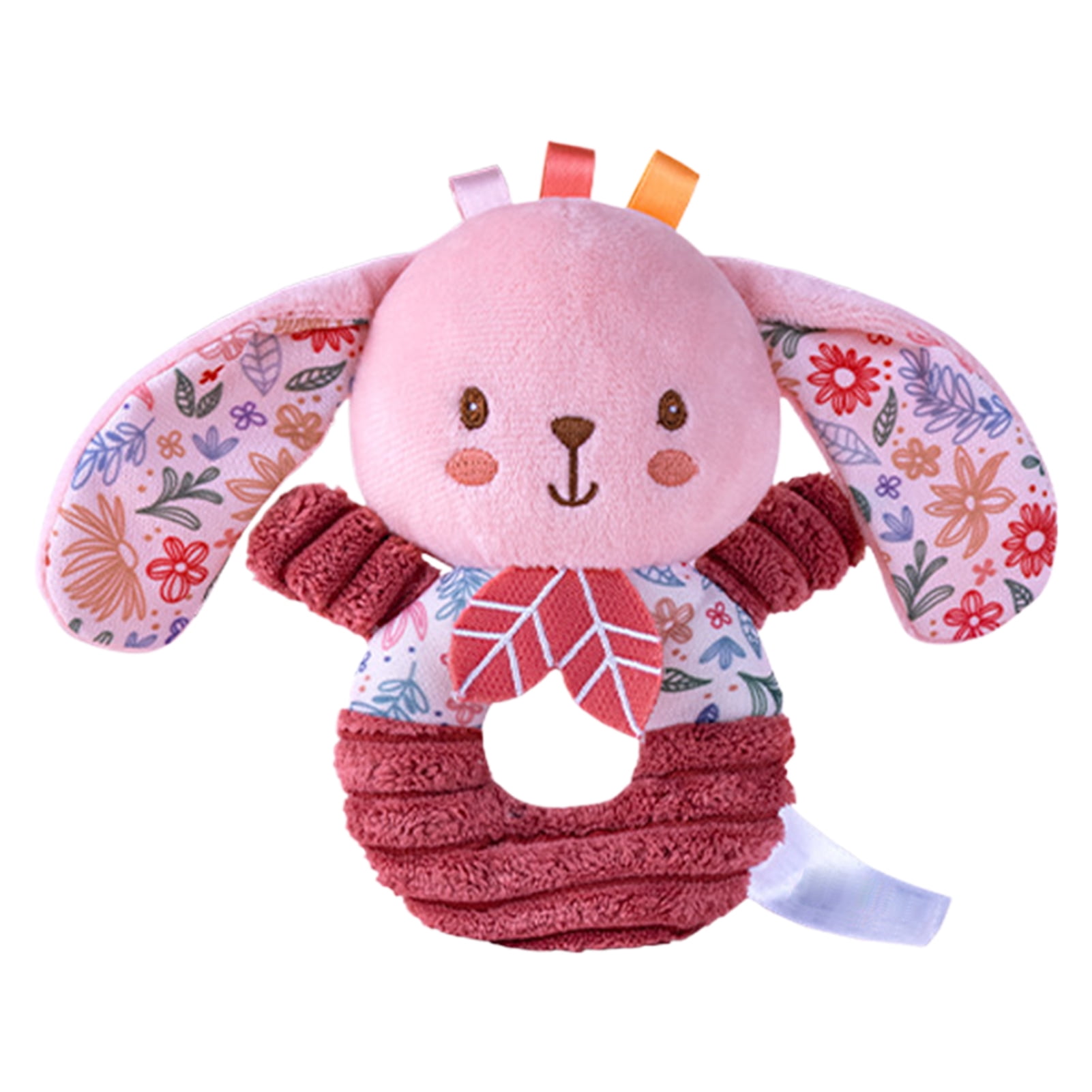 Plush Rattle | Cute Plush Animal Toys Bunny Elephant Rattles | Soft ...
