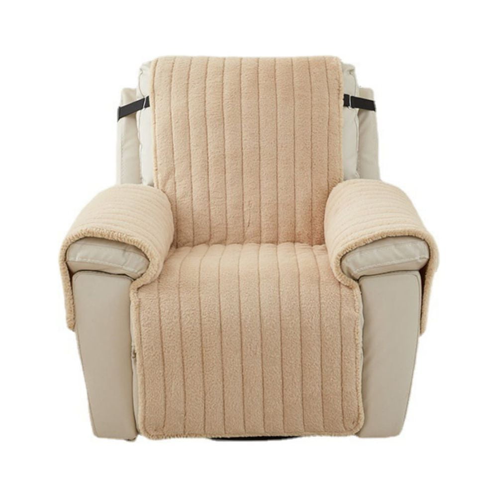 Plush Recliner Covers for Recliner Chair Covers Non Slip Recliner ...