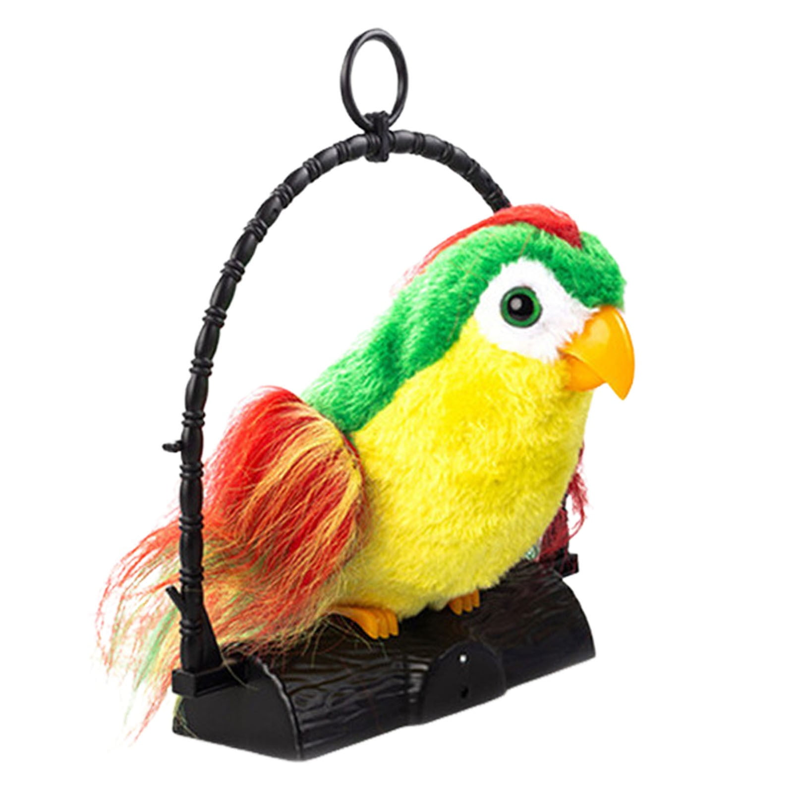 Plush Repeat What You Say Parrot Sound Recording Voice Repeating Funny ...