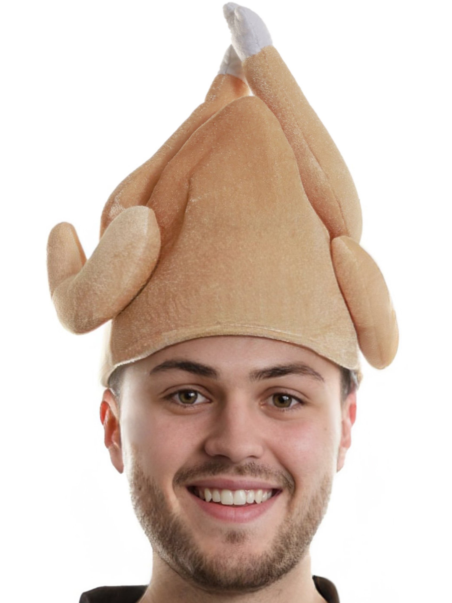 Plush Roasted Turkey Thanksgiving Hat Costume Accessory - Walmart.com