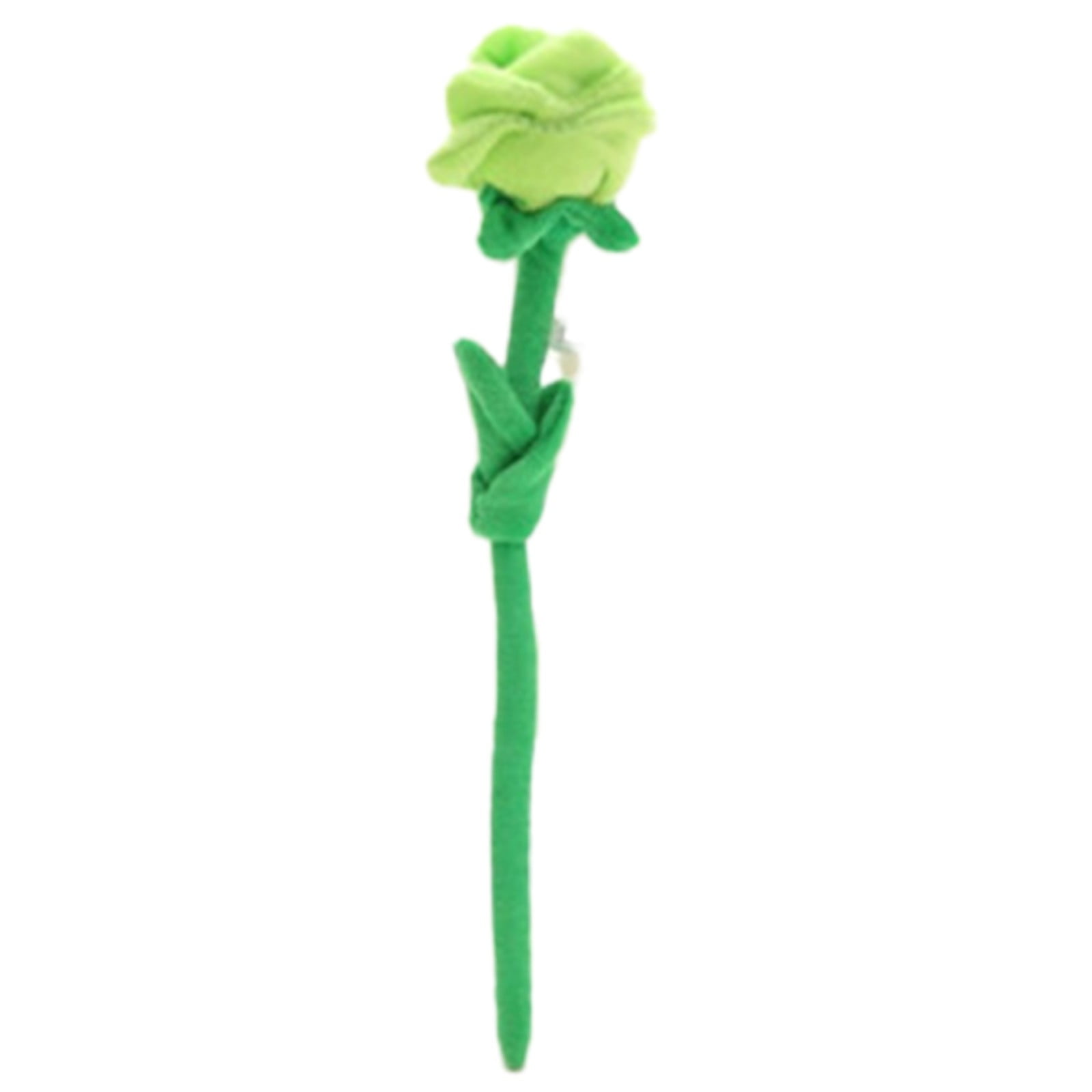 Plush Rose Flower Stuffed Bendable Stems Plush Bouquet Toy Soft Floral ...