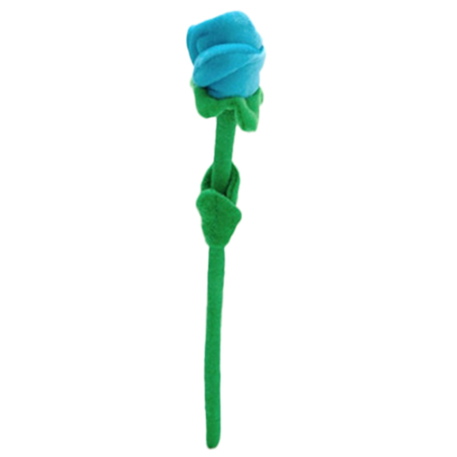 Plush Rose Flower Stuffed Bendable Stems Plush Bouquet Toy Soft Floral ...