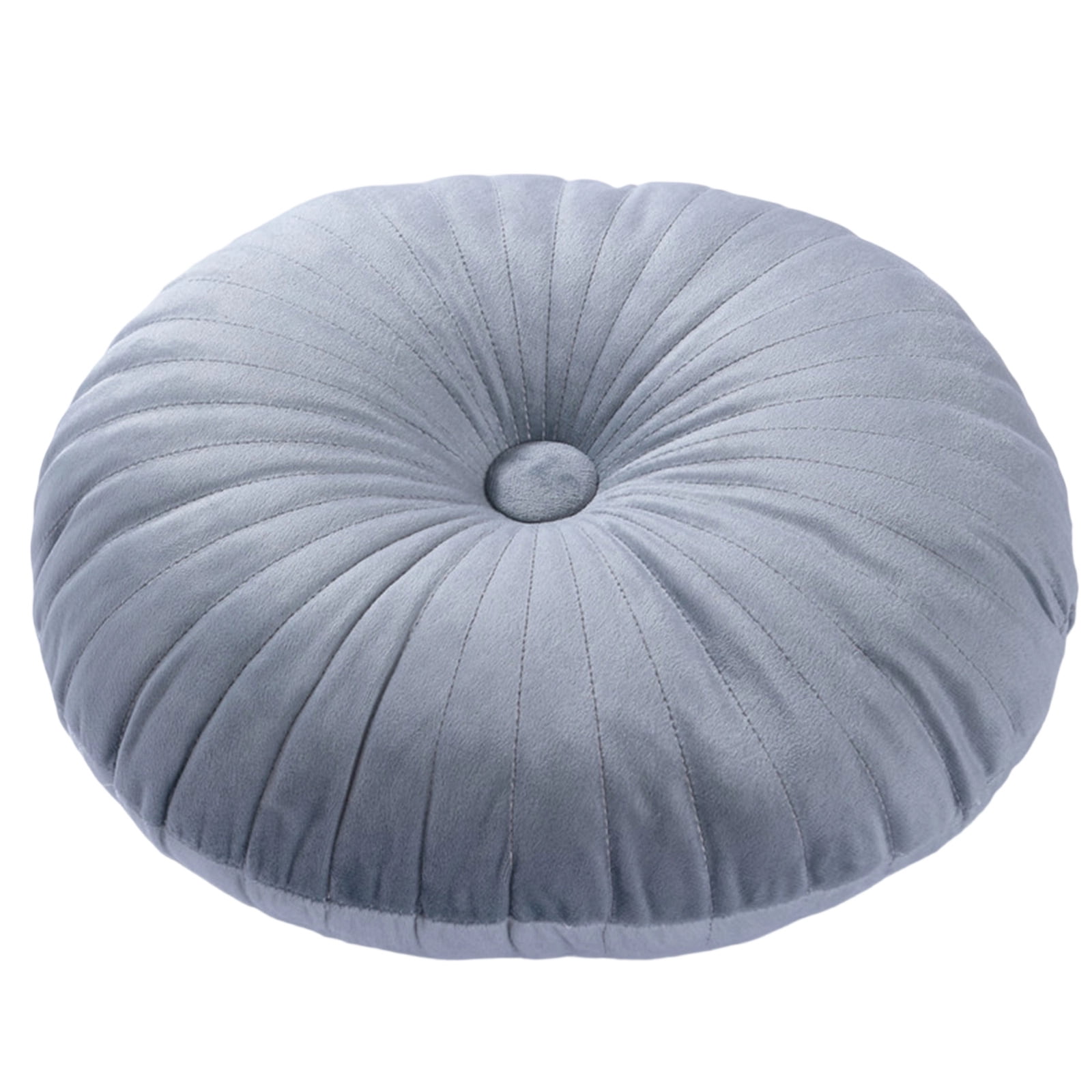 Plush Round Pumpkin Pillow For Sitting On Floor Or Lower Back Support ...