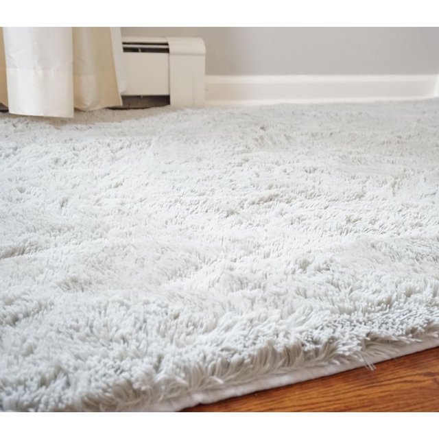 Plush Rug - Silver Birch - Walmart.com