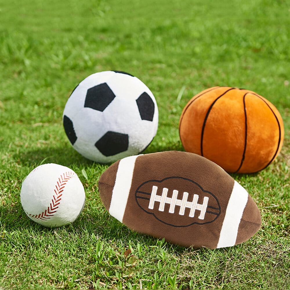 Plush Rugby Football Soccer Ball Toy Home Bar Cafe Decorative Plush ...
