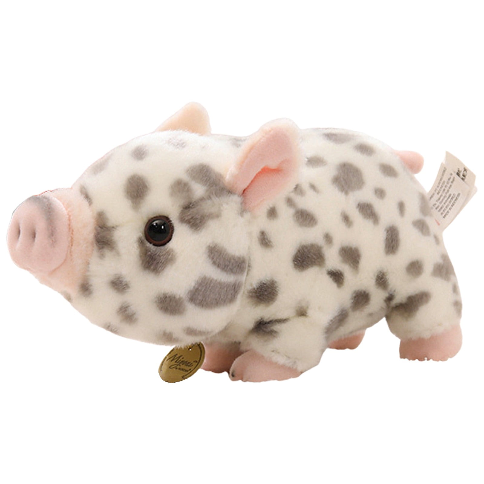 Plush SPOTTED PIG Stuffed Animal, Simulation Little PIG Plush Toy ...