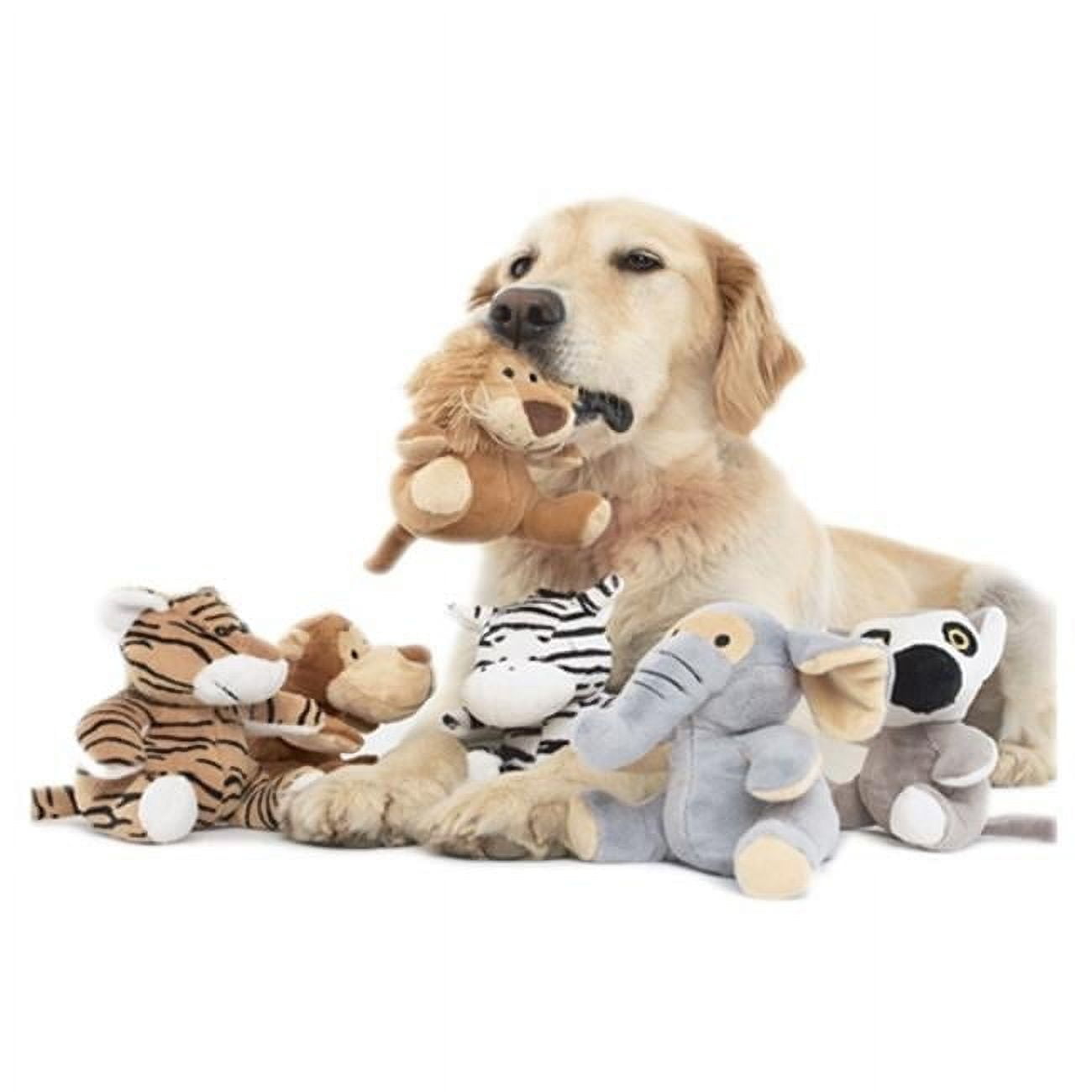 Plush Safari Animals 6 pack - Assorted - Walmart.com