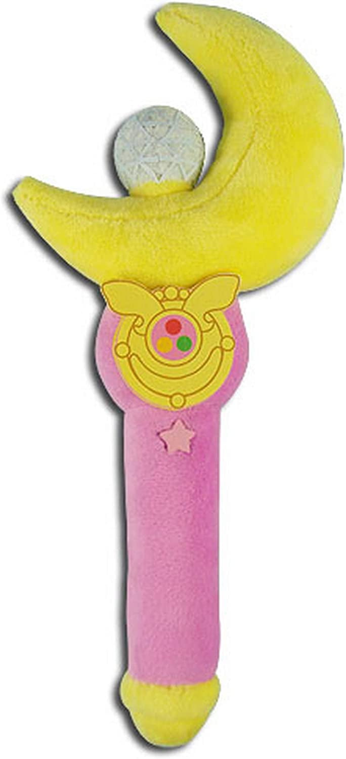 GE Animation Sailor Moon Plush Doll - Moon Stick, 10'' Soft Licensed ...