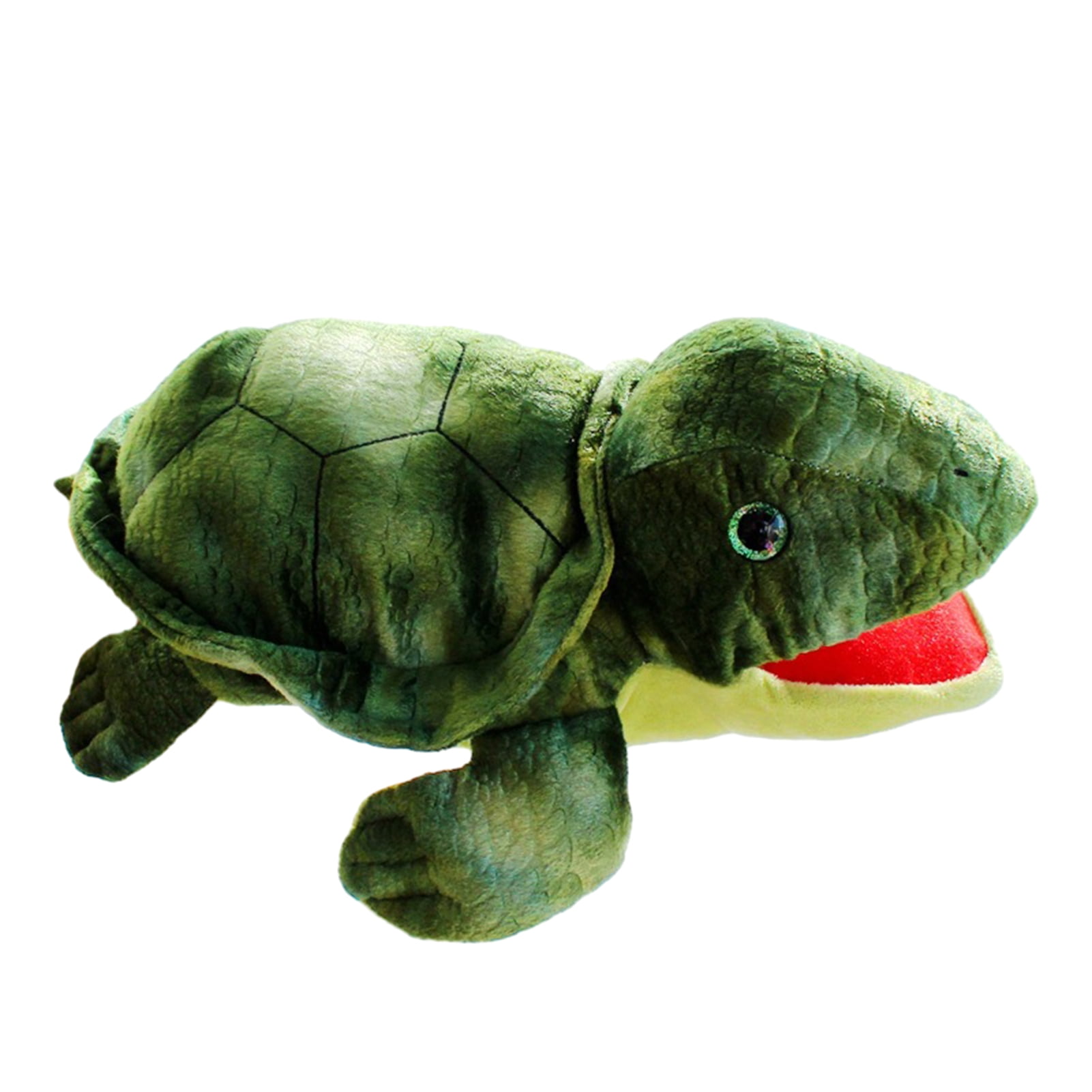 Plush Sea Animal Hand Puppet Movable Mouth Shark Whale Turtle Octopus ...