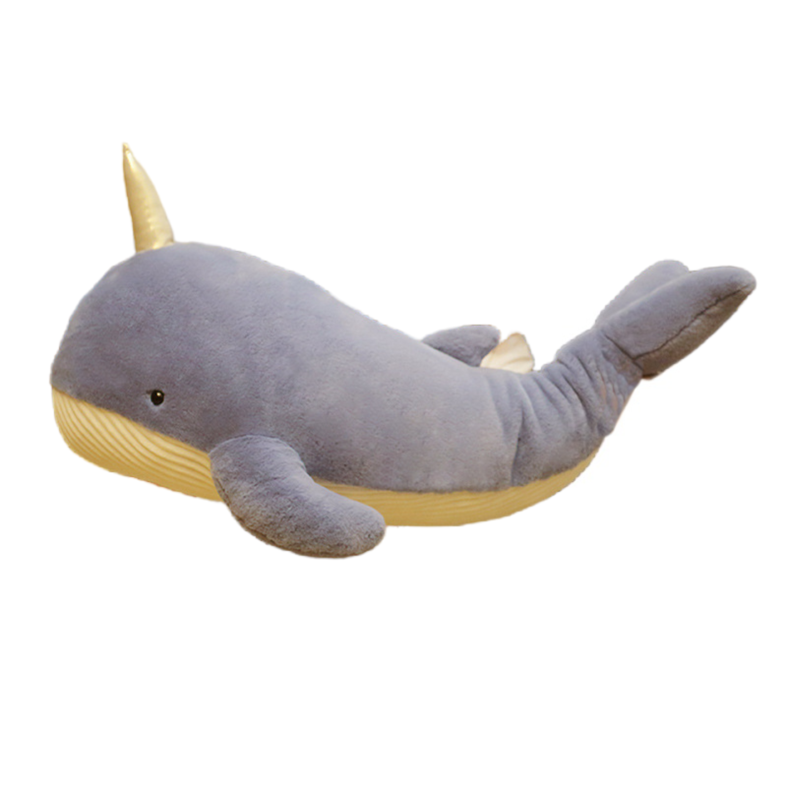 Plush Shark & Narwhal Body Pillow Soft Hugging Cushion, Oversized ...