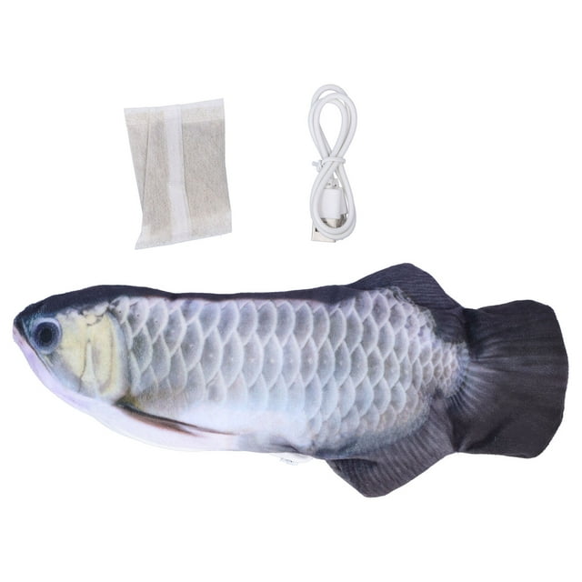 Plush Simulation Electric Doll Fish Automatic Flopping,Electric Fish ...