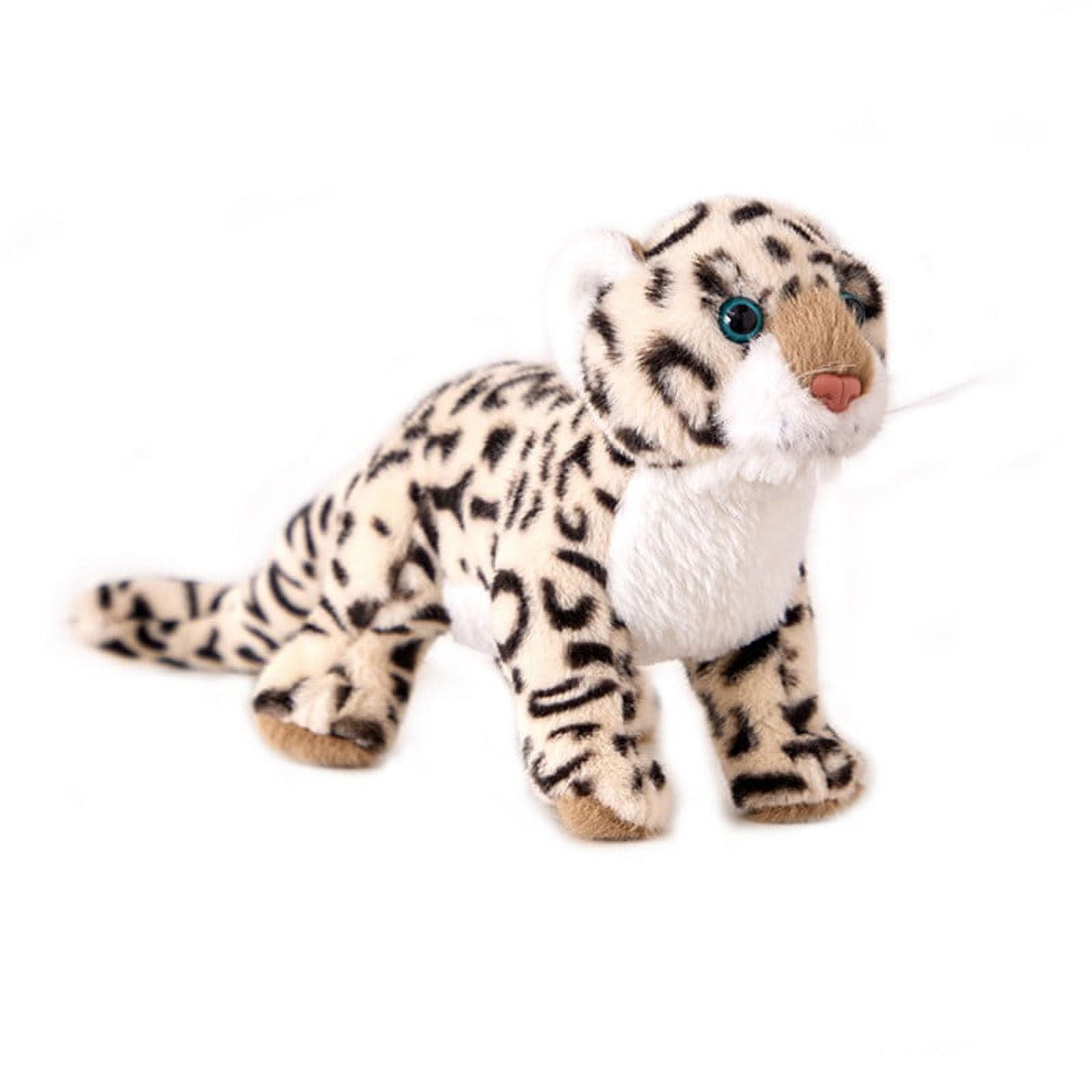 Plush Snow Leopard Stuffed Snow Leopard Toy Cartoon Animal Toy Adorable ...