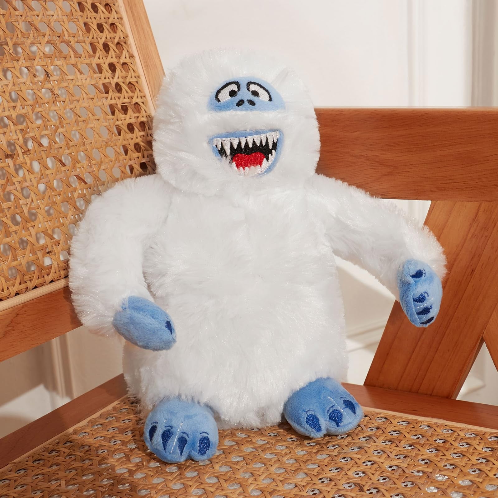 Plush Snow Monster - Whimsical Stuffed Snowman For Home Party Decor ...