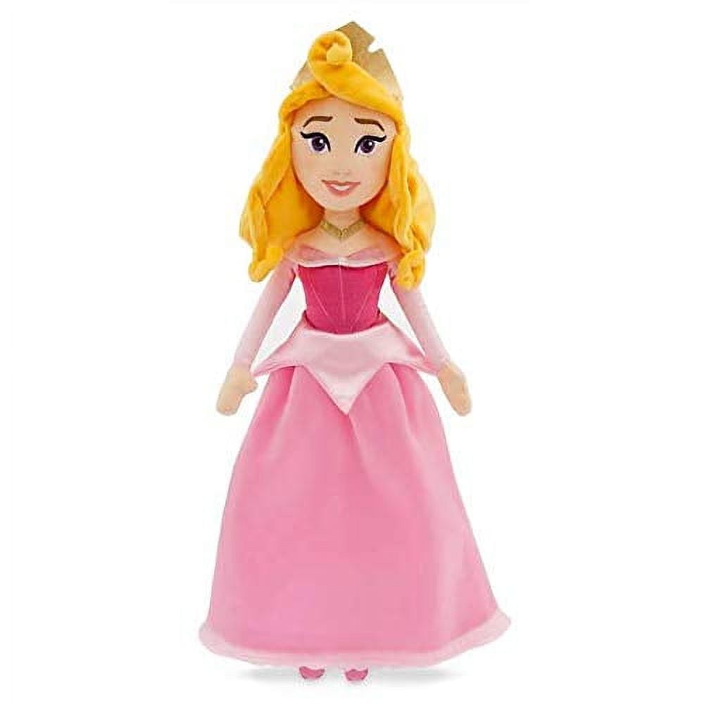 Official Disney Sleeping Beauty Aurora Pink Soft Stuffed Princess Plush ...