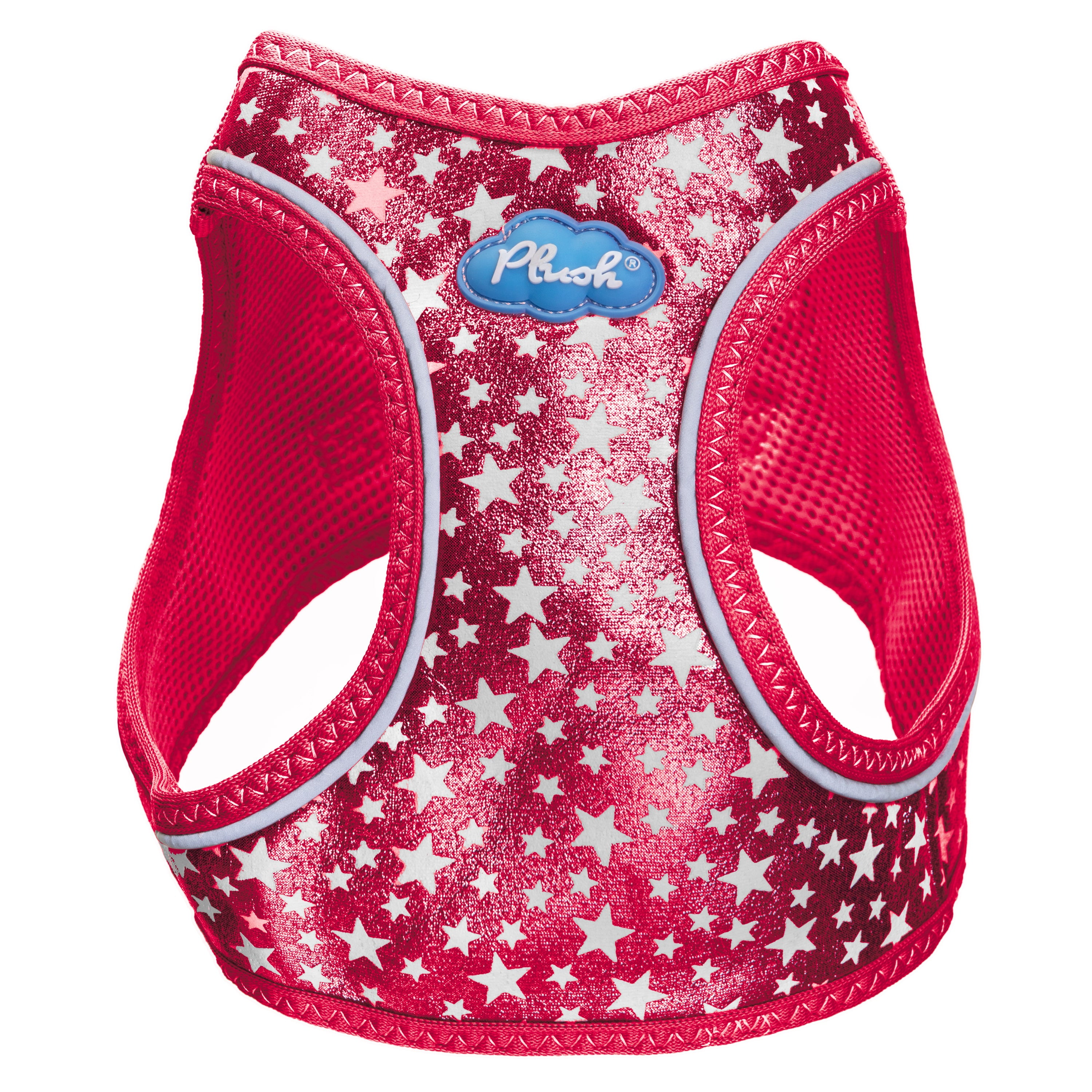 Plush Step In Glitter Glow Harness Red XS - Walmart.com