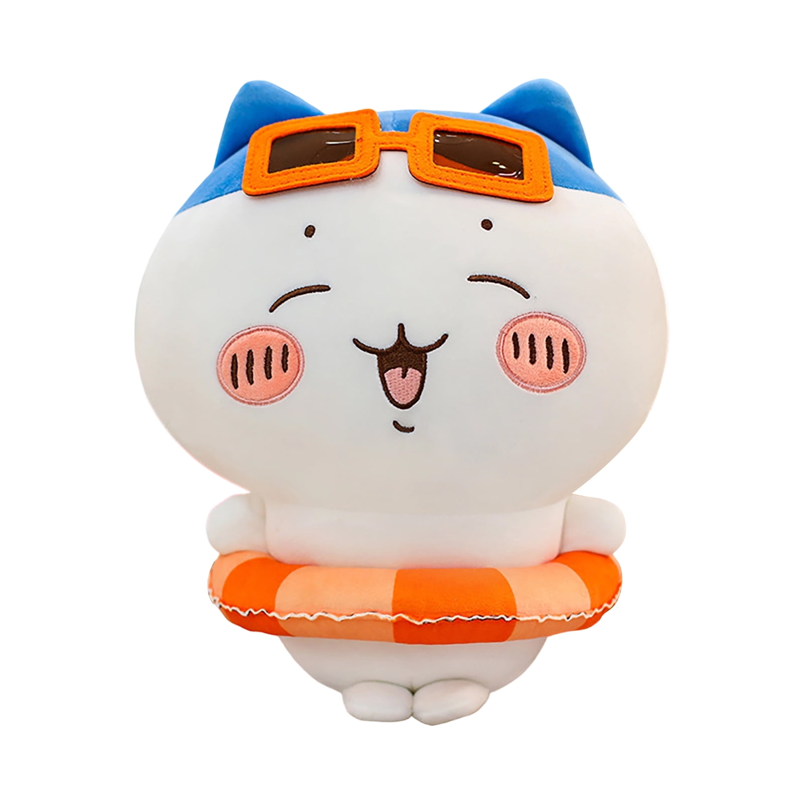 Plush Stuffed Toy Soft Cute Cartoon Character Doll with Cat Ear Hood ...