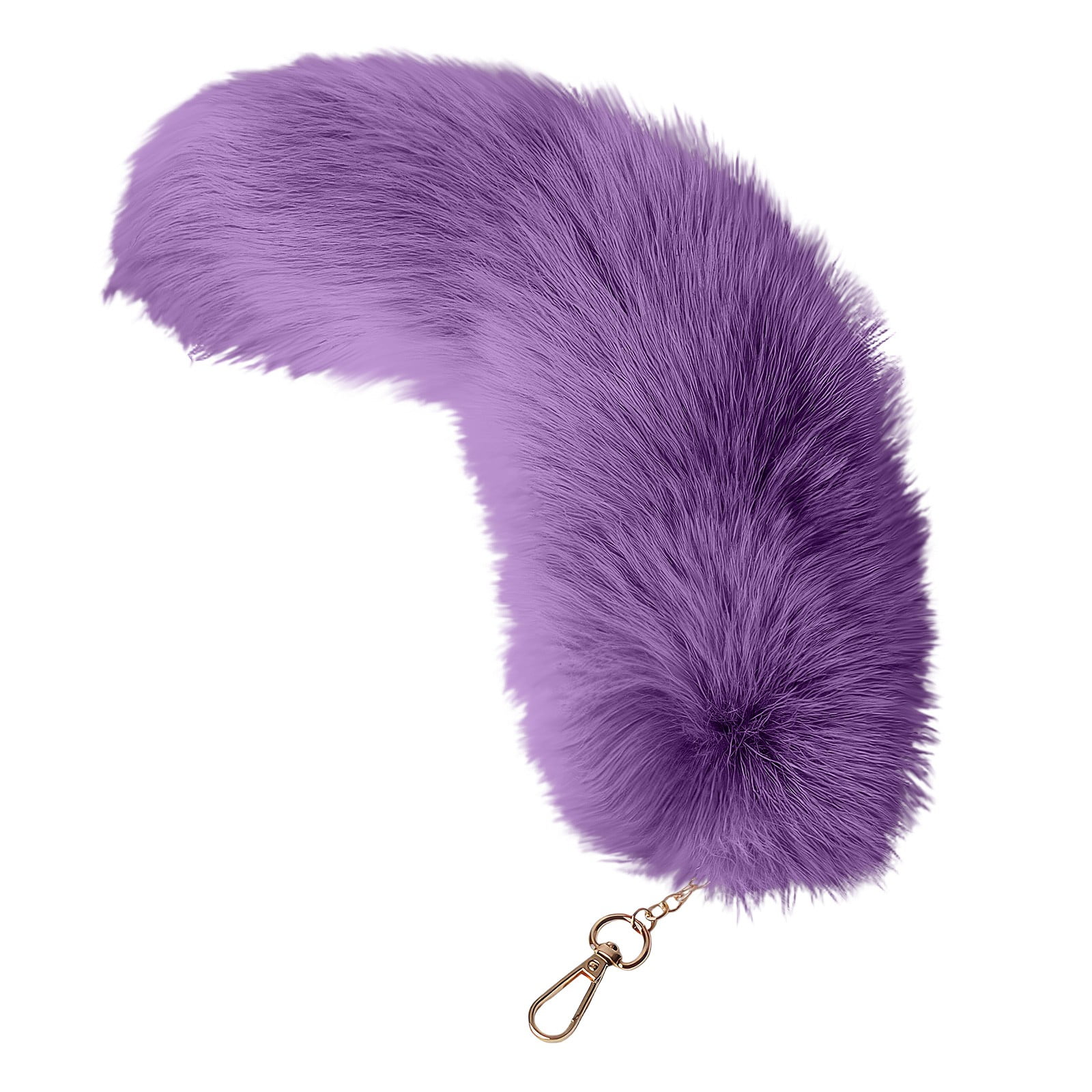 Plush Tail Keychain Role Play Costume Accessory, Furry Animal Cosplay ...