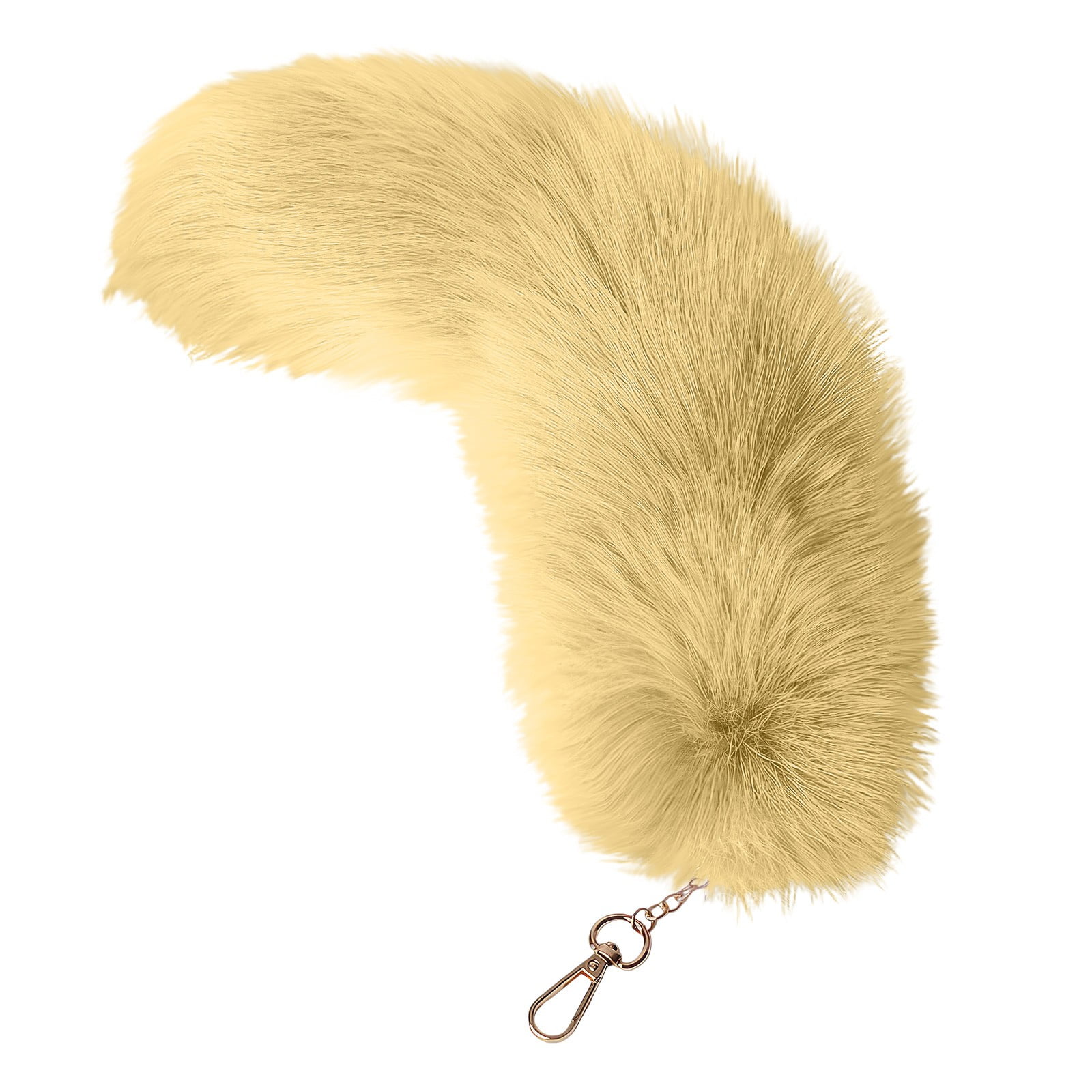 Plush Tail Keychain Role Play Costume Accessory, Furry Animal Cosplay ...