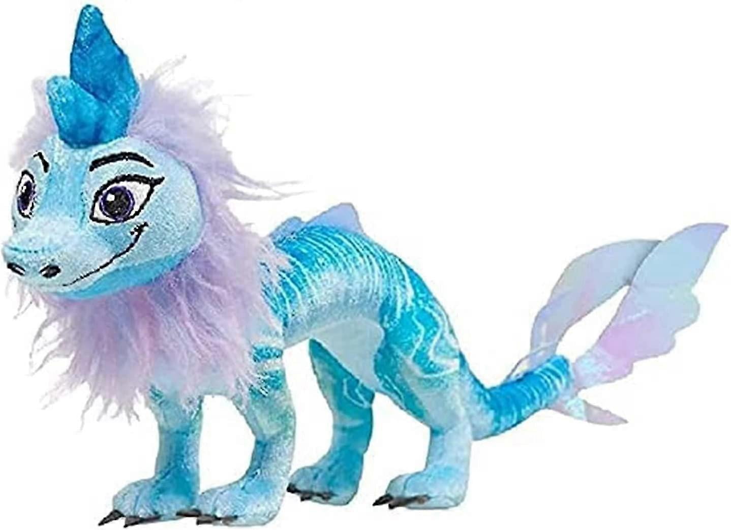 Plush Toy Dragon Stuffed Animal Toy Dragon Doll With Hair Raya And The ...