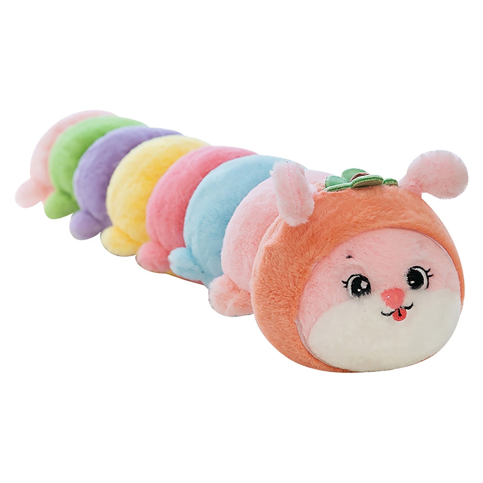 Plush Toy, Multicolor Cute Caterpillar Stuffed Animal Big Hugging ...