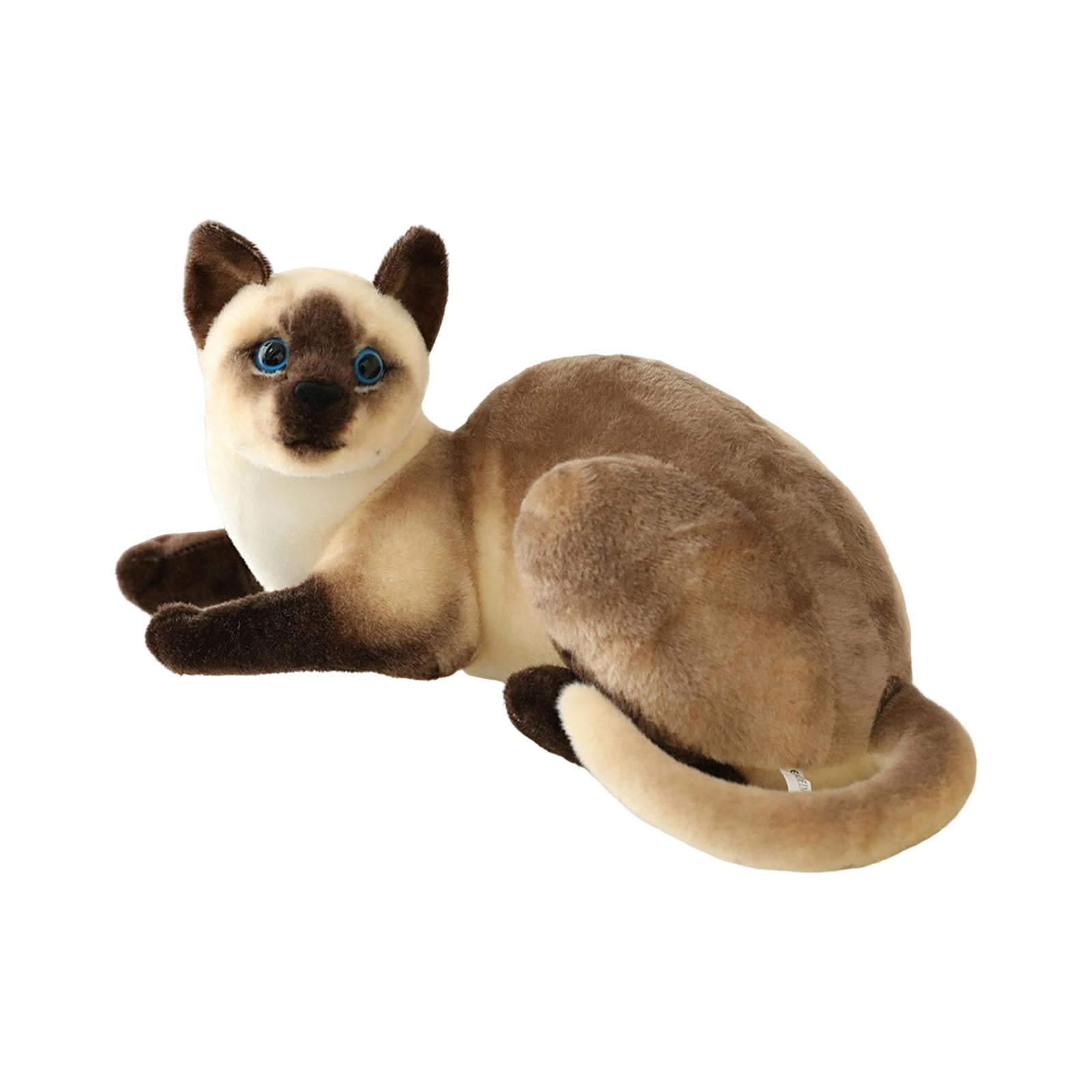Plush Toy Skin-friendly Stuffed Doll Cozy Lovely Siamese Cats for ...