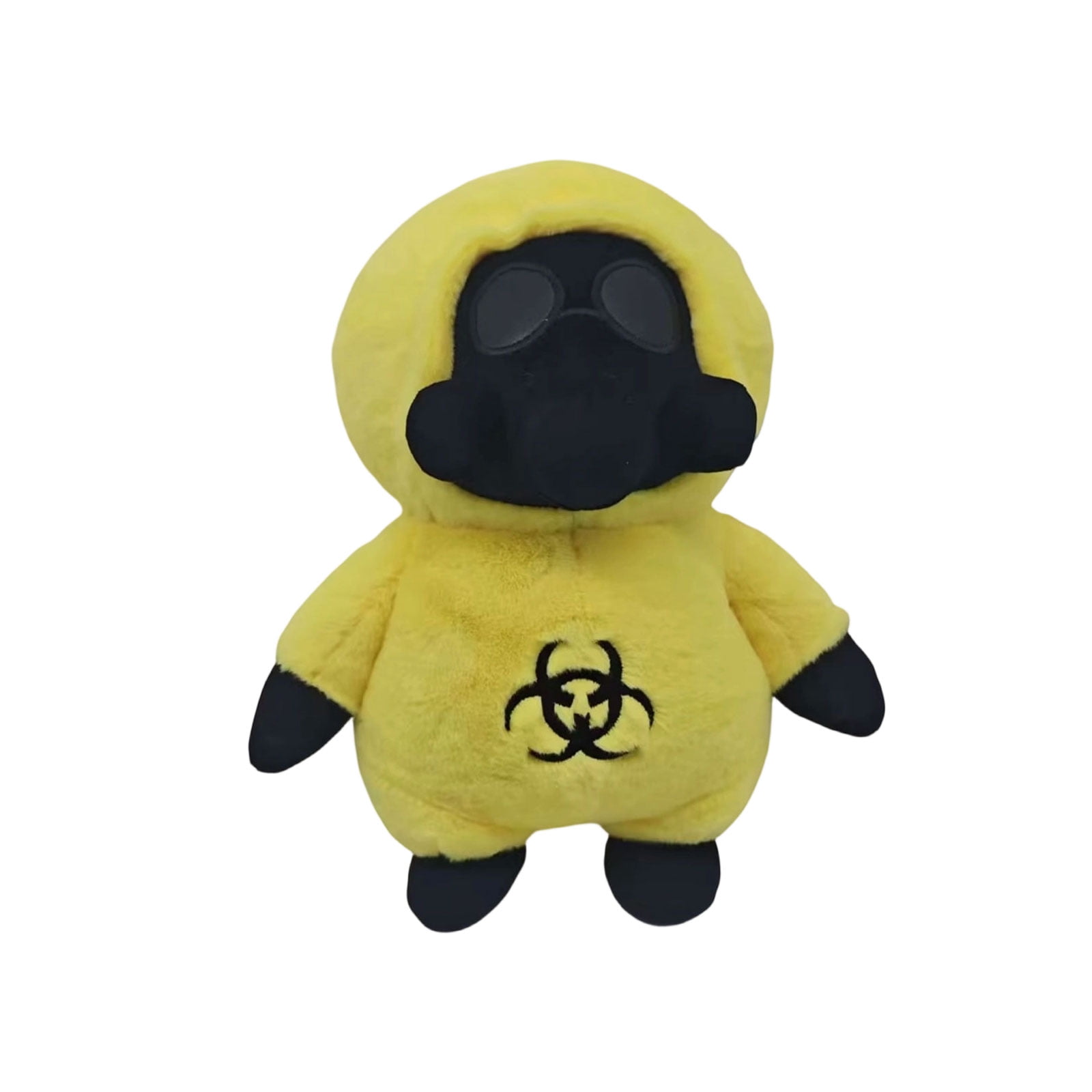 Plush Toy Stuffed Doll Soft Material with Biohazard Symbol Print Unique ...