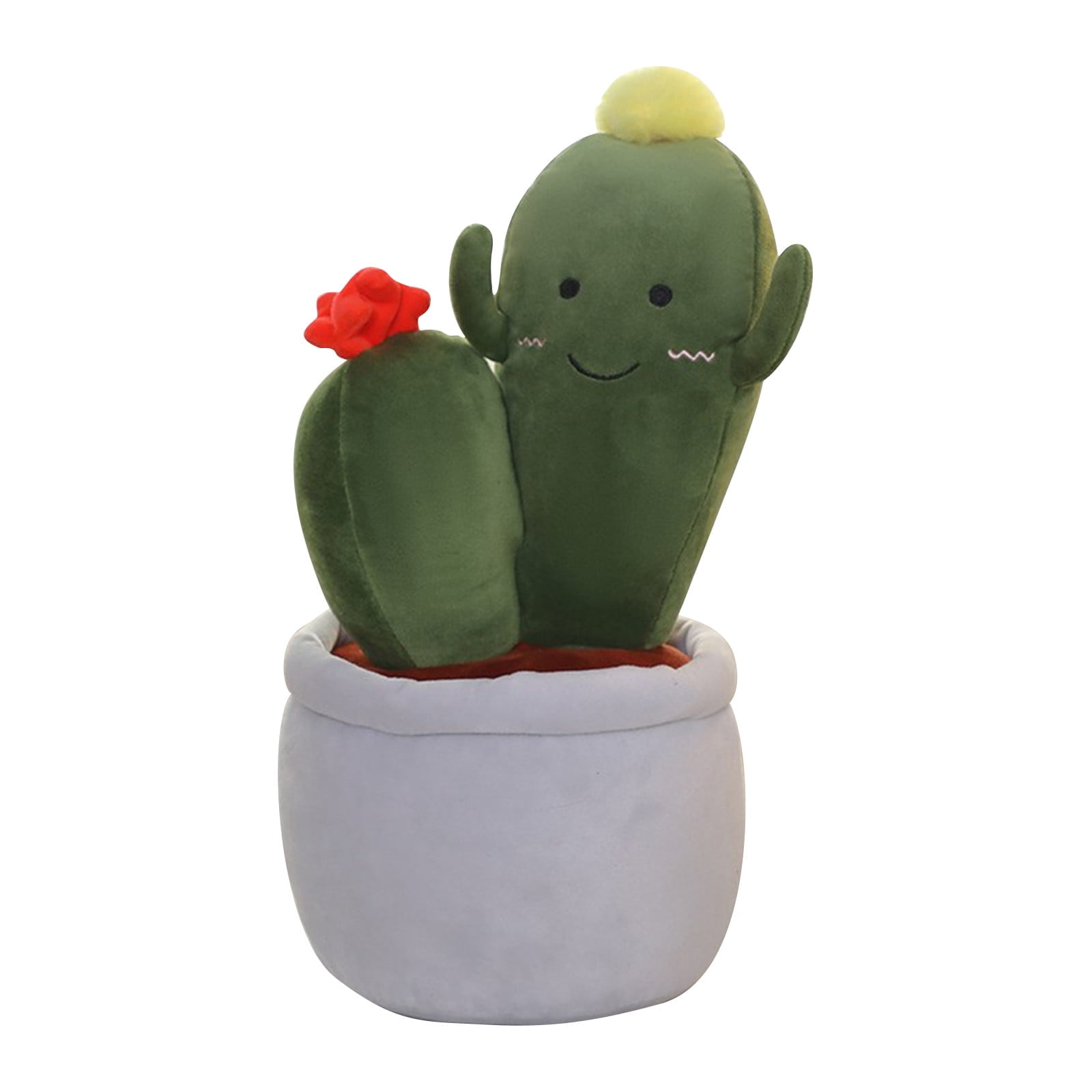 Plush Toy Succulent Potted Plants with Vibrant Colors, Soft and Cuddly ...