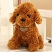 WEIGEDU Adorable Fluffy Red Standard Poodle Stuffed Animals ...