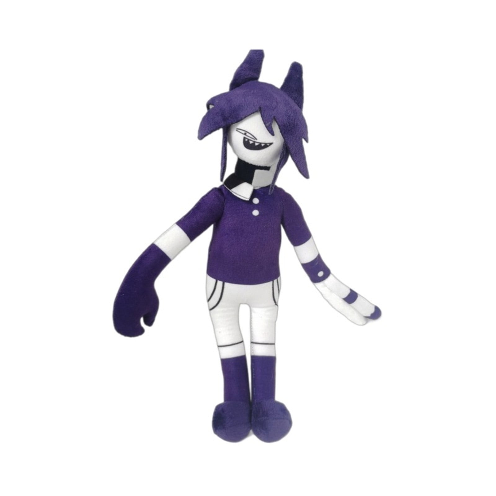 Plush Toy with Unique Purple Design, Soft and Cuddly Stuffed Animal ...