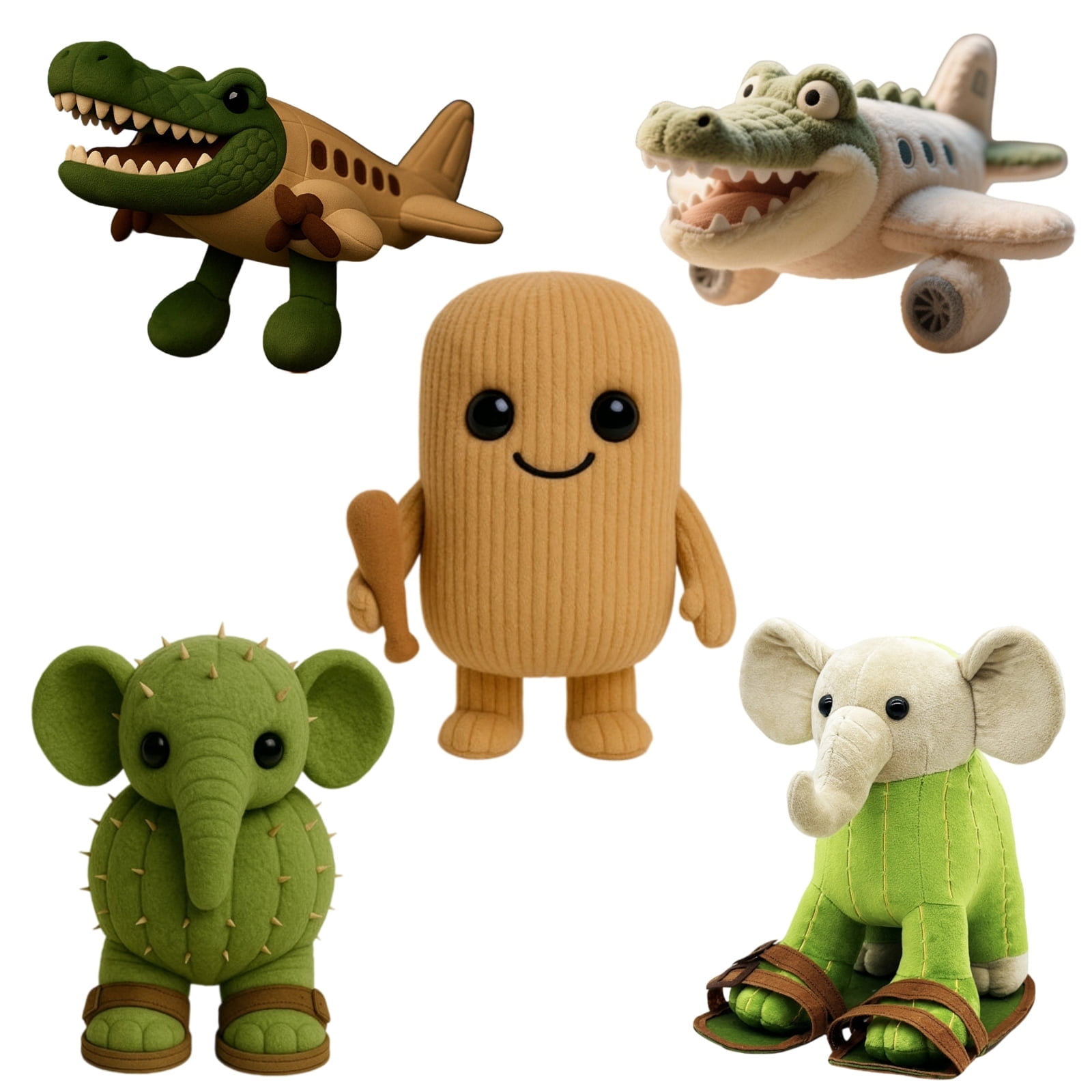 Plush Toys Under $5 7.8" Tung Tung Tung Sahur Plushies Dolls Tung Tung Tung Sahur Italian ...