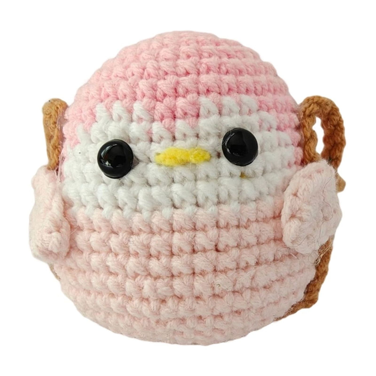 Plush Toys Cute Plushies Handcrafted Crochet Pink Penguin Plush Toy ...
