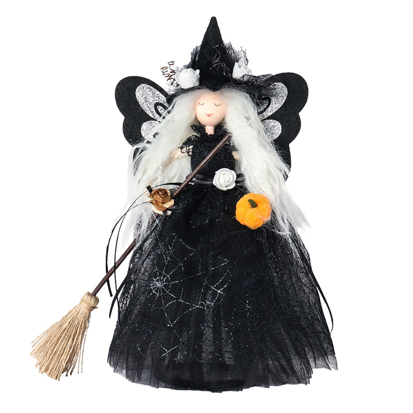 Plush Toys, Halloween Witch Doll-Cute Soft Stuffed Animal Toy ...
