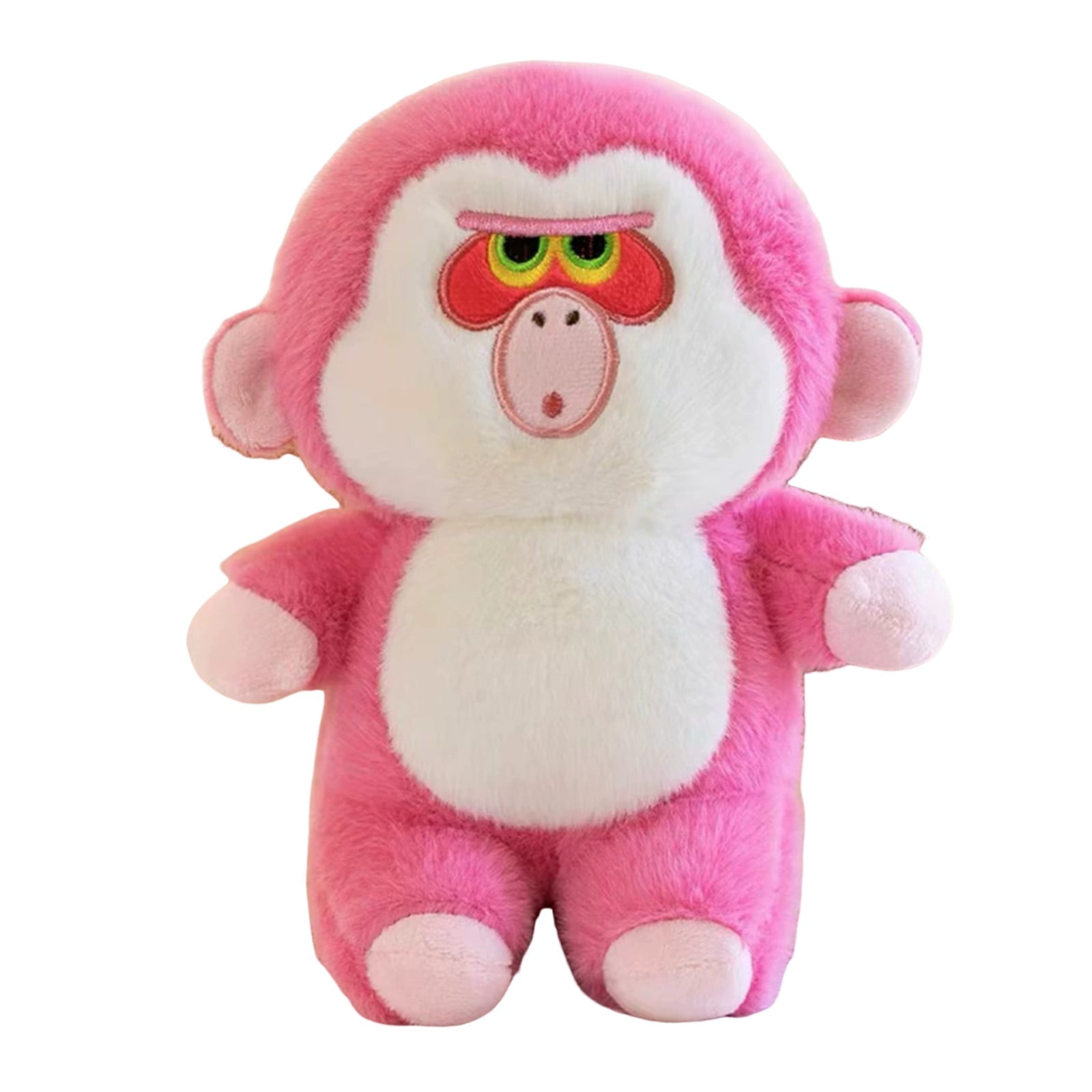 Plush Toys Plushies Adorable Pink Monkey Plush Toy For Kids Soft ...