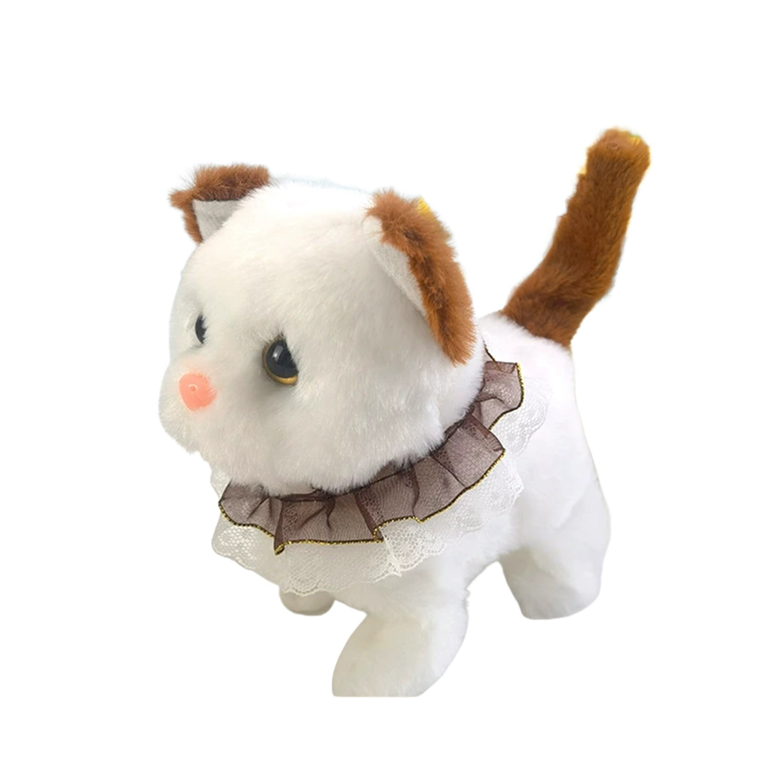 Plush Toys Plushies Interactive Walking Plush Cat Toy For Kids Soft ...