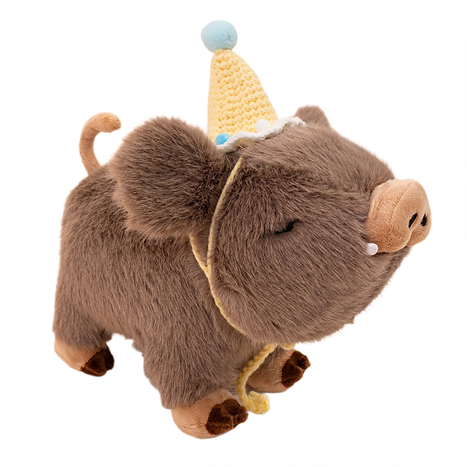 Plush Wild Boar Stuffed Animal - Soft Huggable Wild Boar, Adorable ...